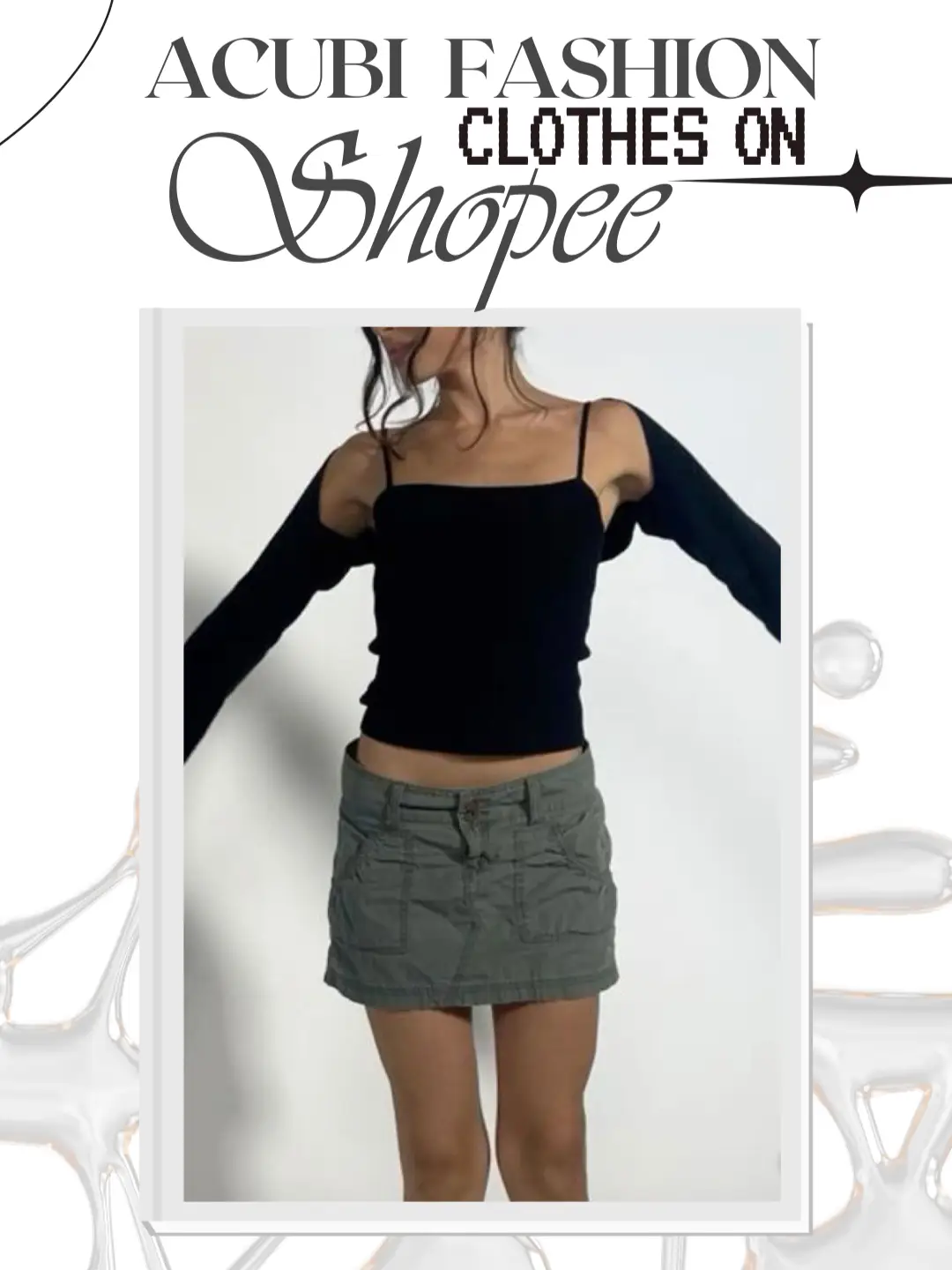 acubi fashion clothes on shopee⋆｡˚ ☁︎ ˚｡⋆｡˚☽˚｡⋆ | แกลเลอรีที่โพสต์โดย ...