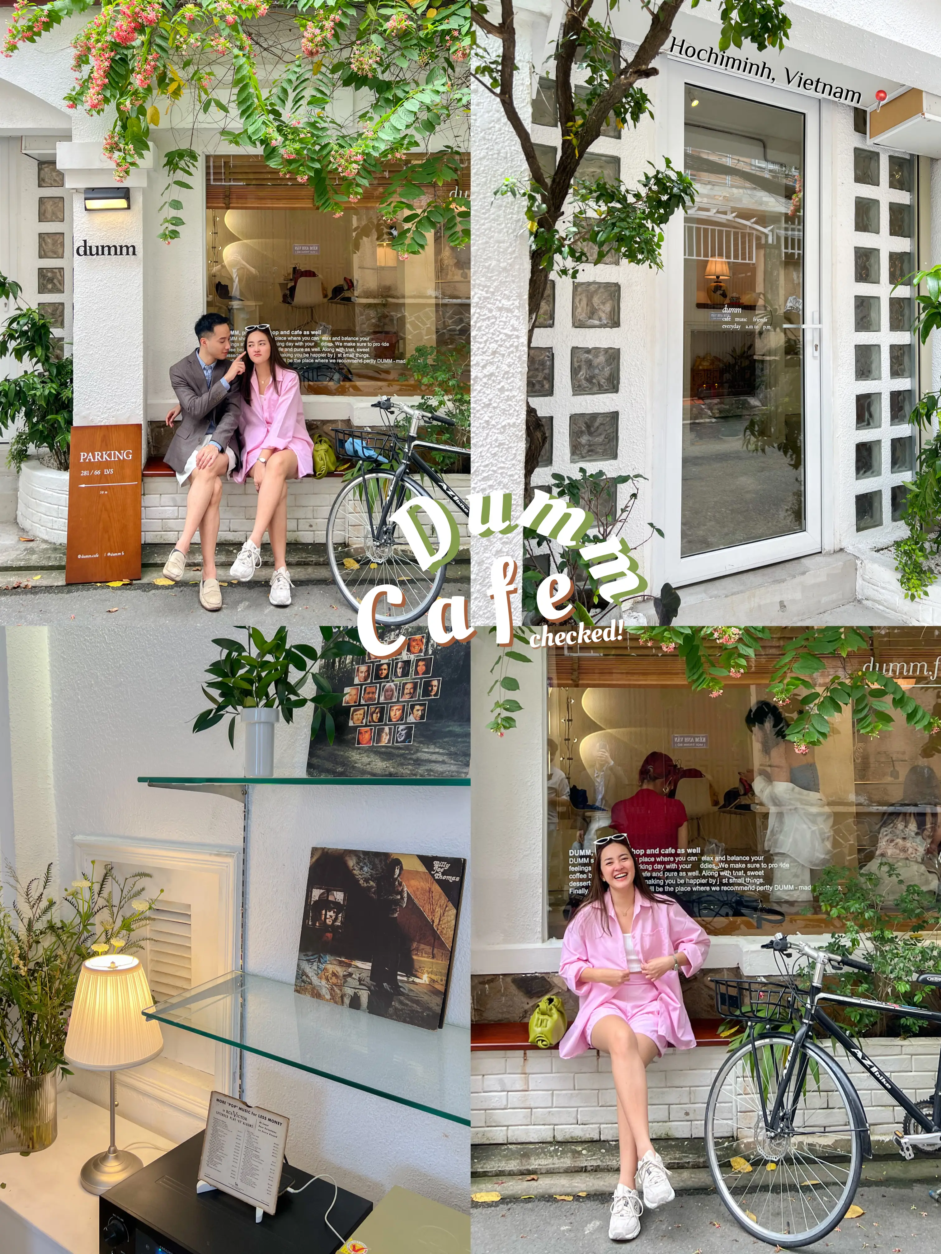 ฮิตมาก! Dumm Cafe ที่โฮจิมินห์ เวียดนาม! 🤍 | แกลเลอรีที่โพสต์โดย ...