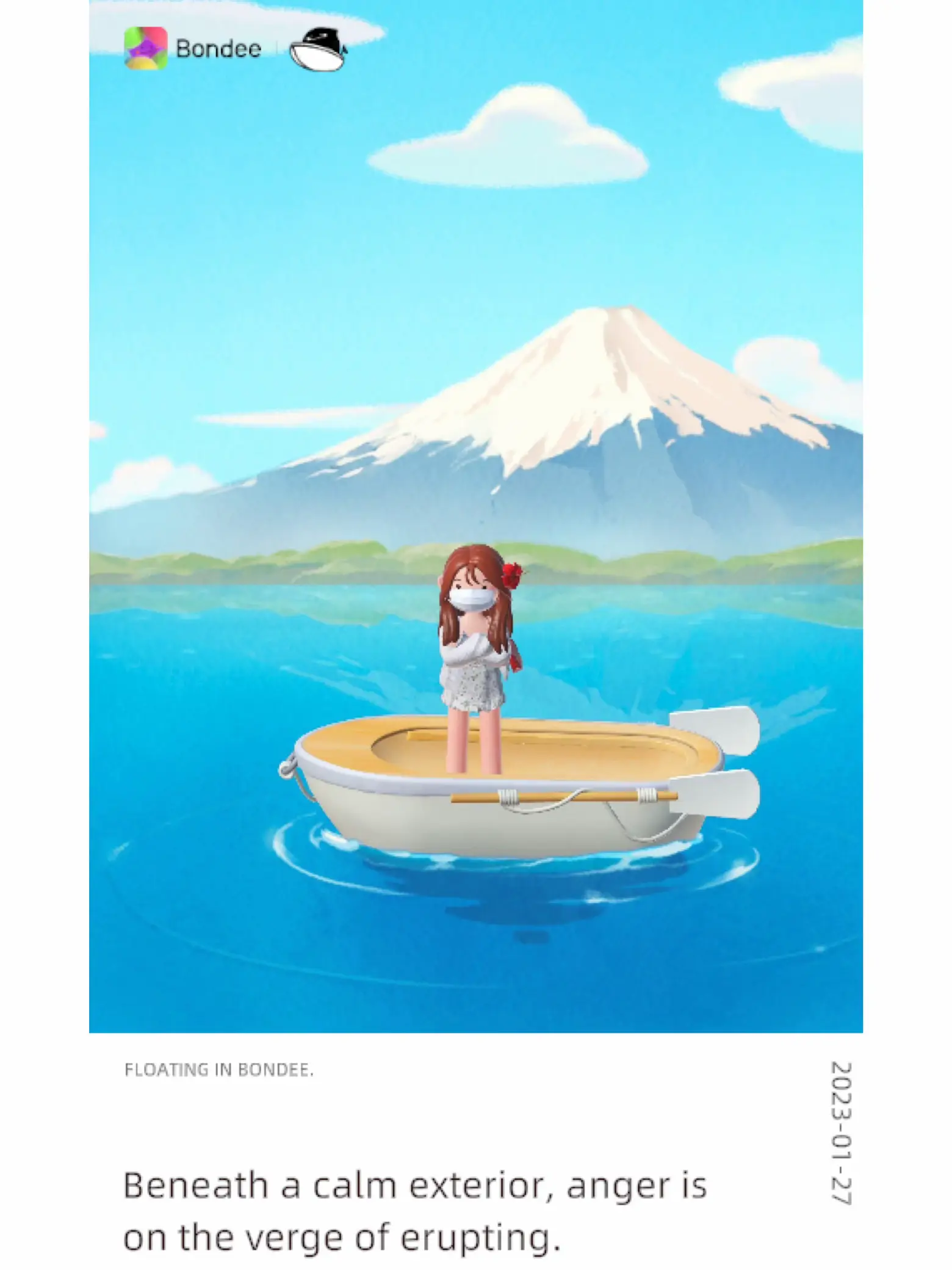 My Bondee Adorable Floating Diary Album🖼️ | Gallery posted by Caris ...