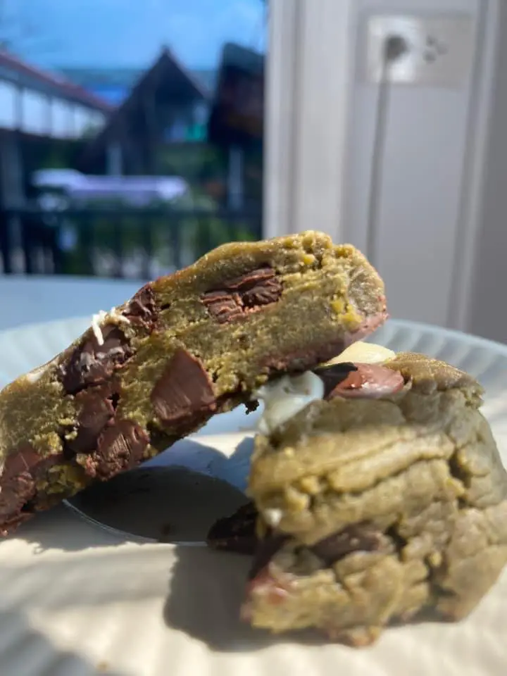 มัทฉะซอฟท์คุกกี้ (เนื้อชูวีส์ นุ่มหนึบ) 🍪 | แกลเลอรีที่โพสต์โดย Shereen.baking | Lemon8