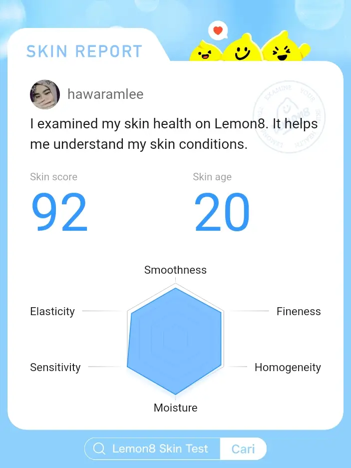 My Skin Report | แกลเลอรีที่โพสต์โดย hawaramlee | Lemon8
