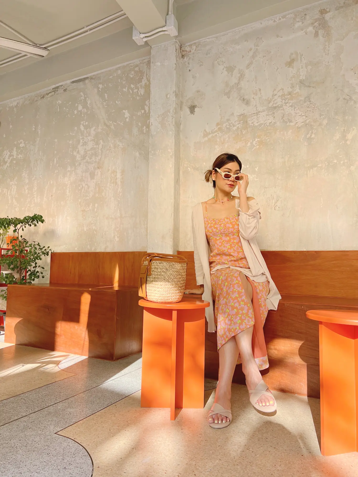 OOTD แต่งตัวโทนส้ม🧡🍊 | แกลเลอรีที่โพสต์โดย specialnice | Lemon8