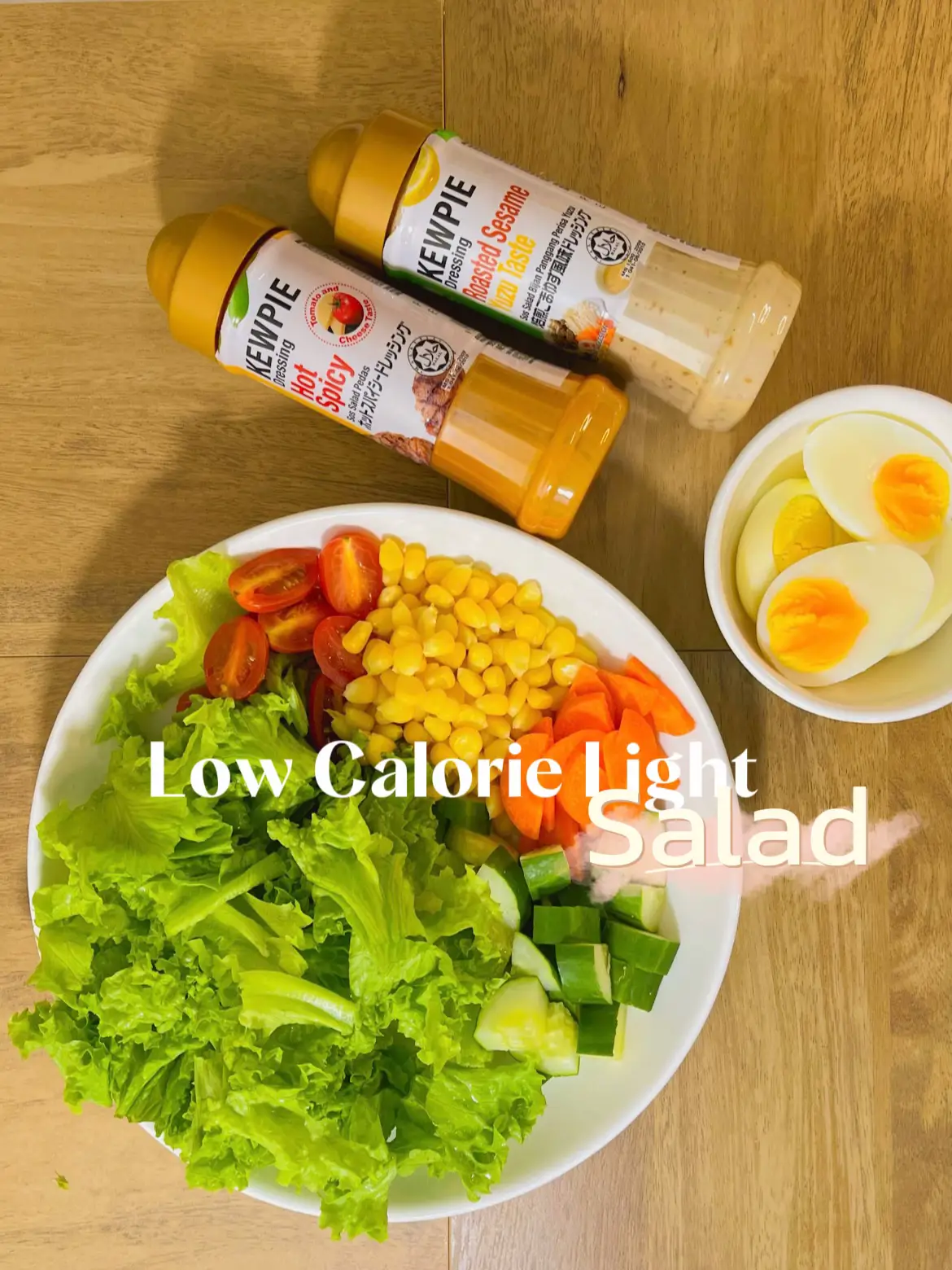 𝗟𝗼𝘄 𝗖𝗮𝗹𝗼𝗿𝗶𝗲 𝗟𝗶𝗴𝗵𝘁 𝗦𝗮𝗹𝗮𝗱 | Video diterbitkan oleh Khyril Ashraff | Lemon8