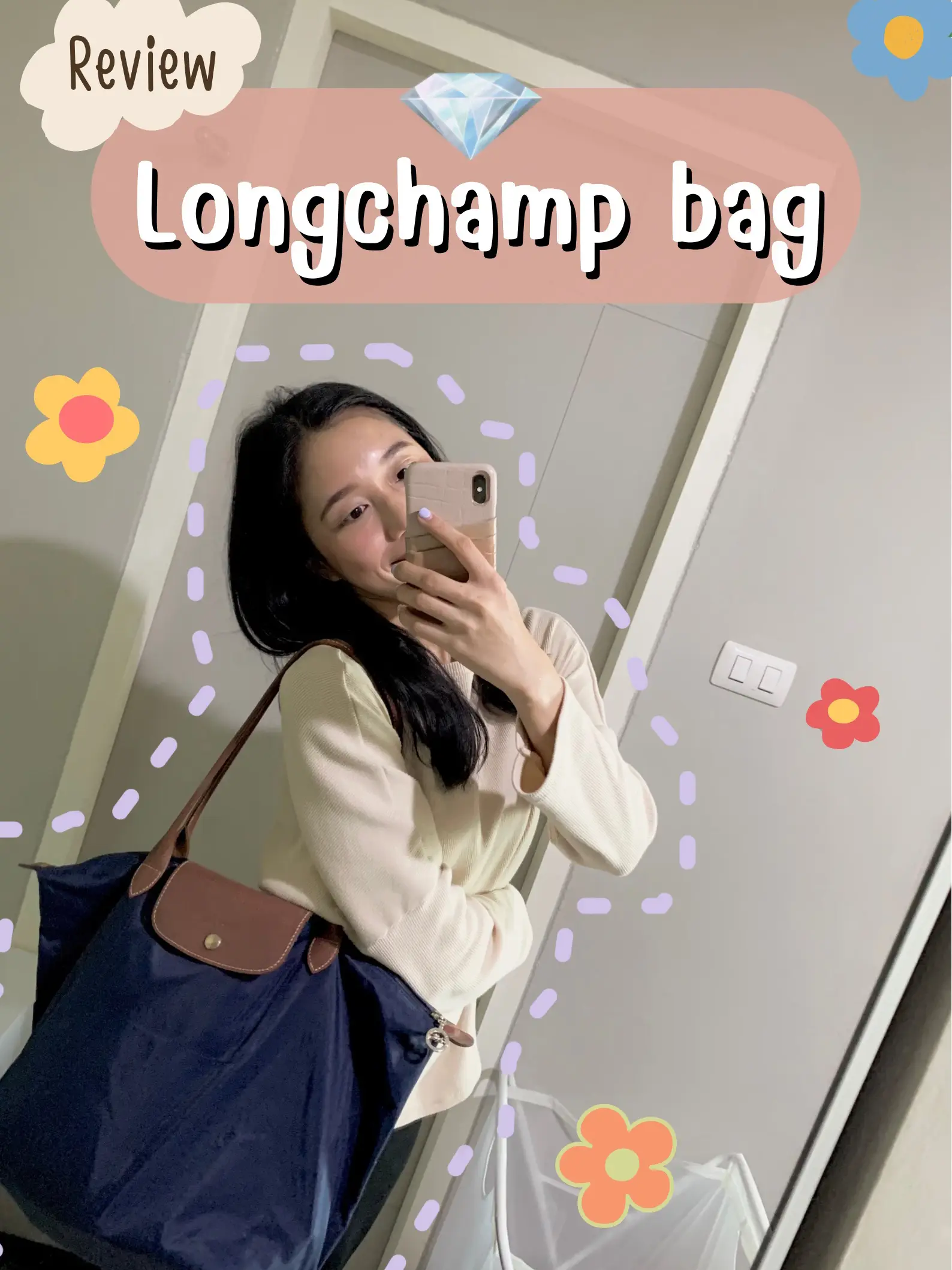 👜🤩รีวิว Longchamp M Long ใบแรก | แกลเลอรีที่โพสต์โดย 𝑚𝑖𝑙𝑑𝑑 ̎ | Lemon8