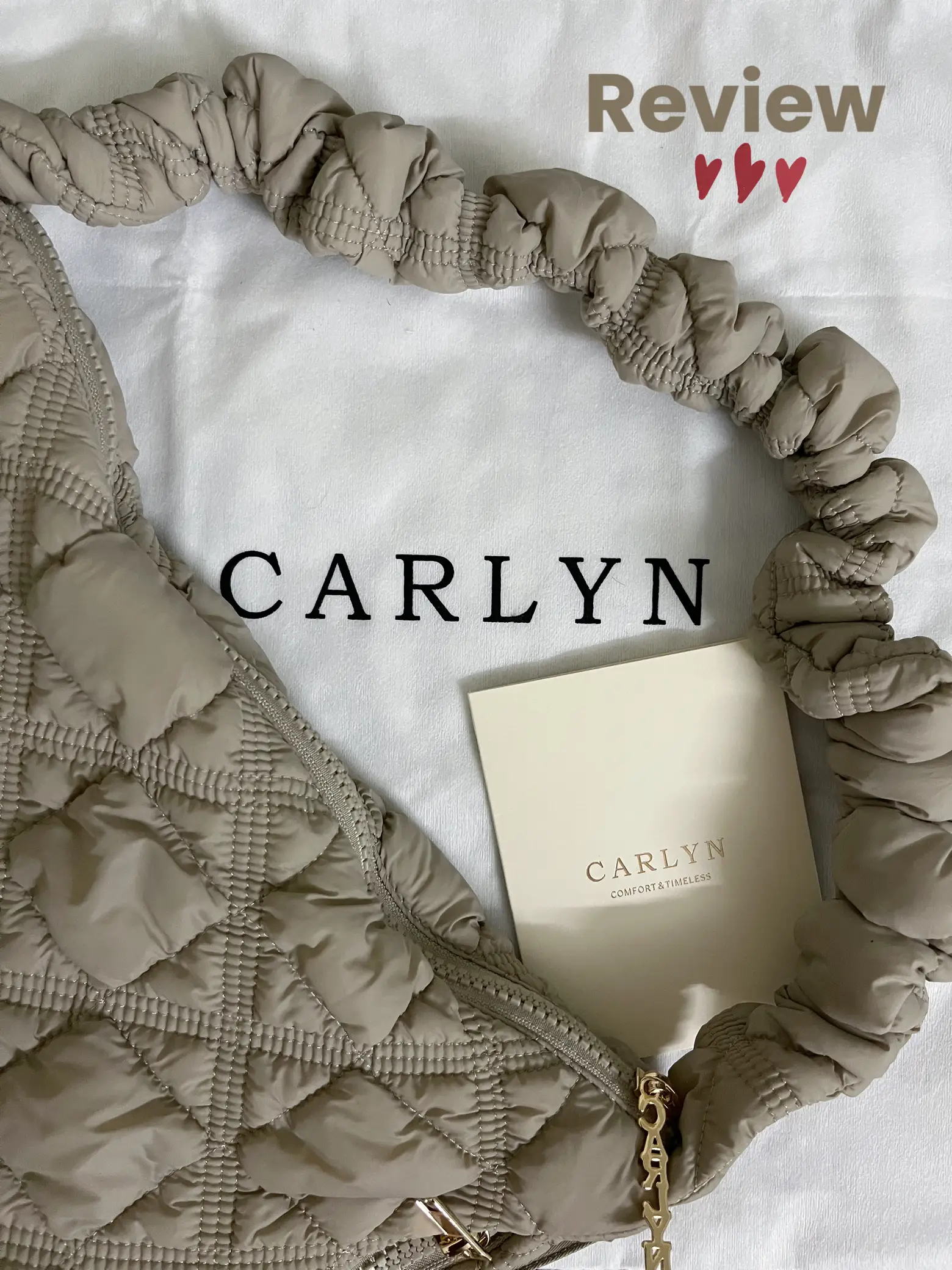 20 ไอเดียยอดนิยมเกี่ยวกับ Carlyn Cozy Bag สี Taupe หรือ Grey ในปี 2024
