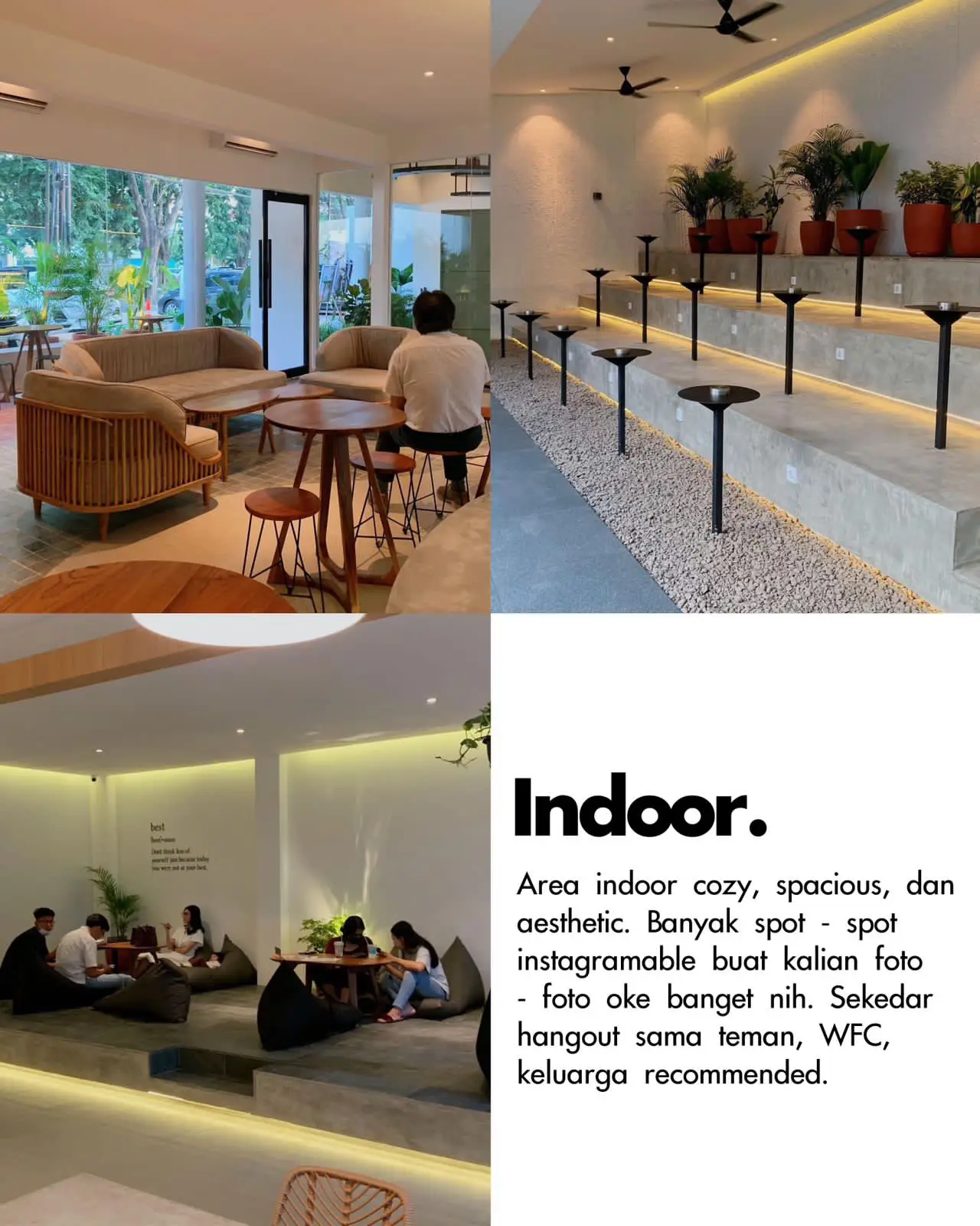 MUST VISIT CAFE AESTHETIC MINIMALIST | Galeri diposting oleh Archifolk | Lemon8