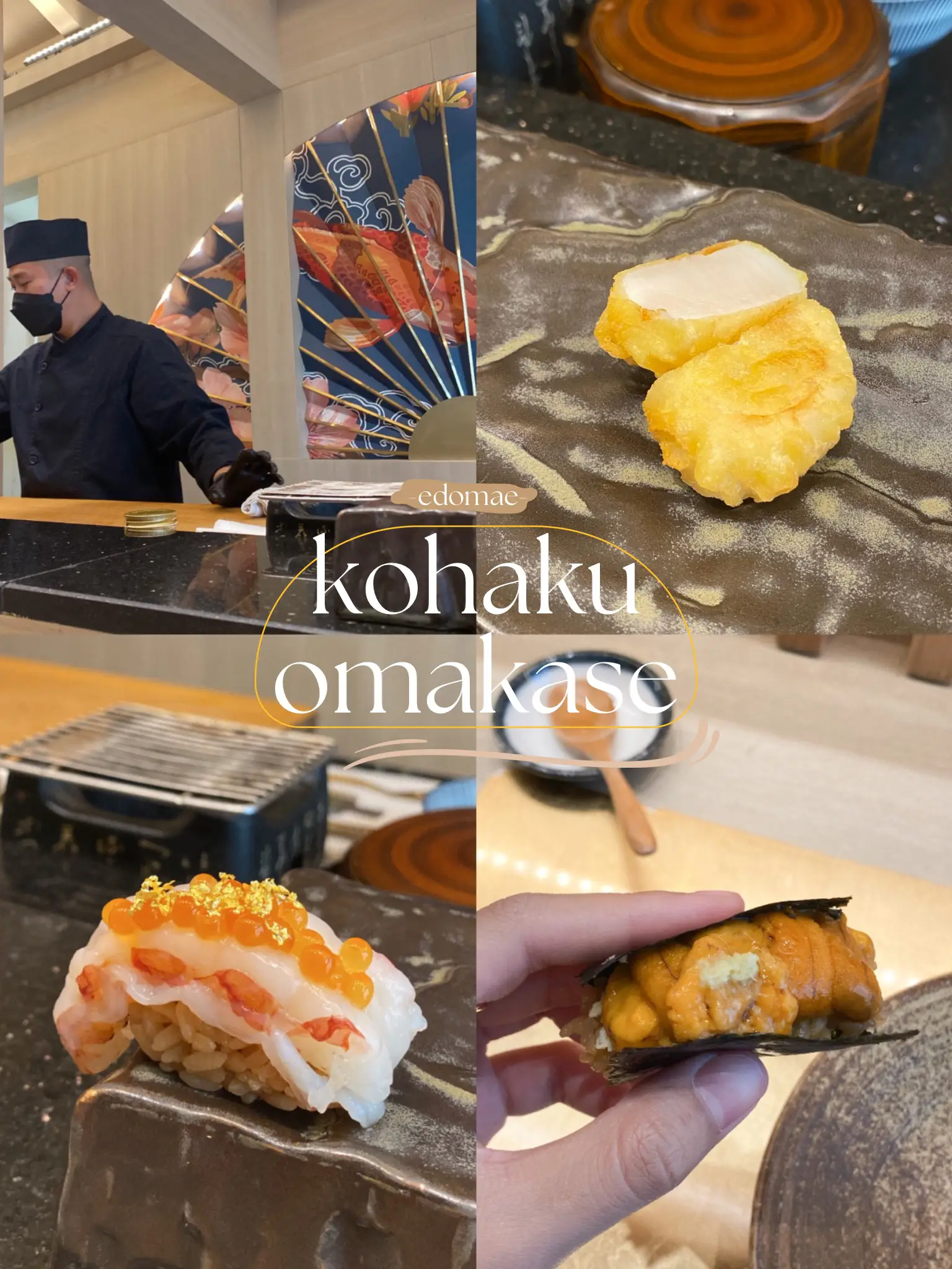 Try the omakase style edomae at kohaku omakase. | Gallery posted by 𝗷𝘂𝗻𝘆 ⁺ | Lemon8