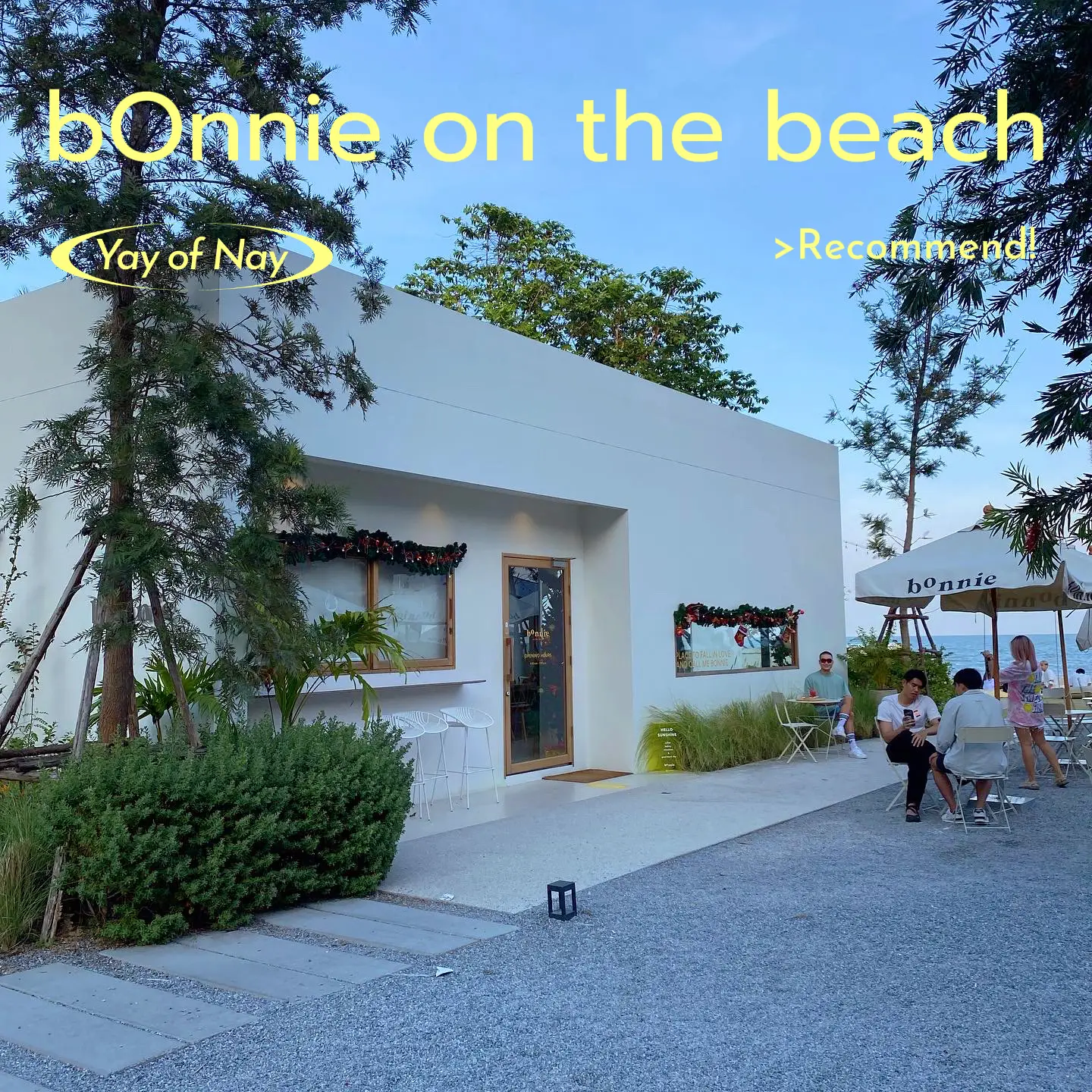 Bonnie on the beach ⛱️ คาเฟ่หัวหินห้ามพลาด | แกลเลอรีที่โพสต์โดย ...