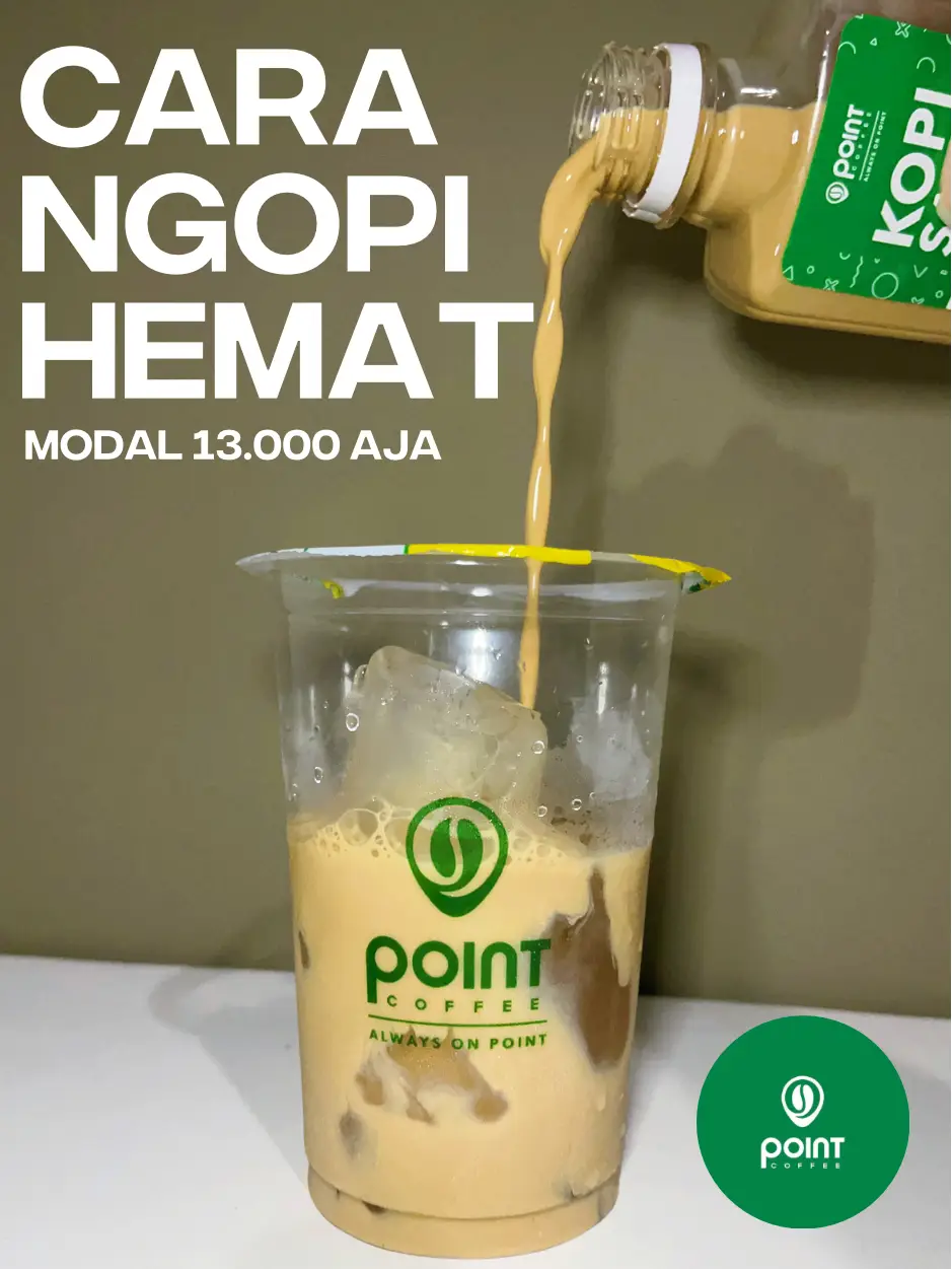 Tips Ngopi Hemat 13 ribu di Point Coffee😍🤑 | Galeri diposting oleh Shafa | Lemon8