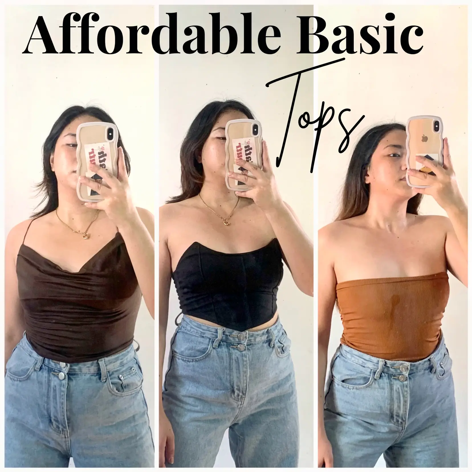 Less than a hundred basic tops 💕 MUST HAVE! | Gallery posted by Kathrine | Lemon8