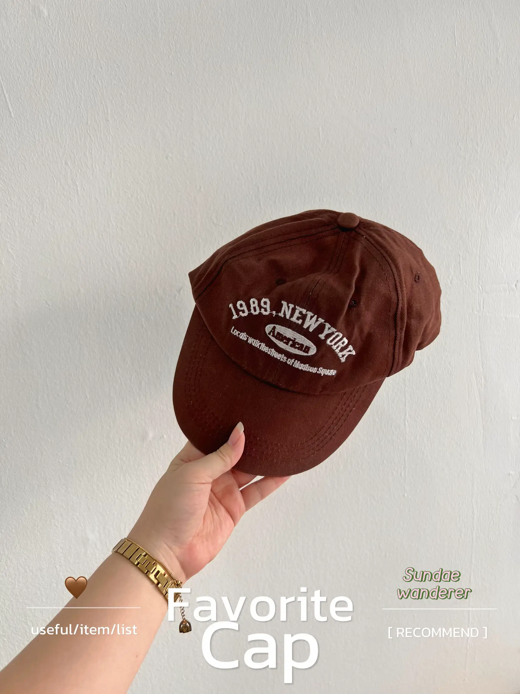 Favorite cap หมวกหลักสิบ 🤎 | แกลเลอรีที่โพสต์โดย Sundae.wanderer | Lemon8