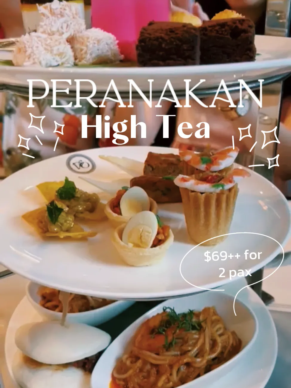 $68++ for two | Peranakan High Tea at Violet Oon | Christy Chanの投稿動画 ...