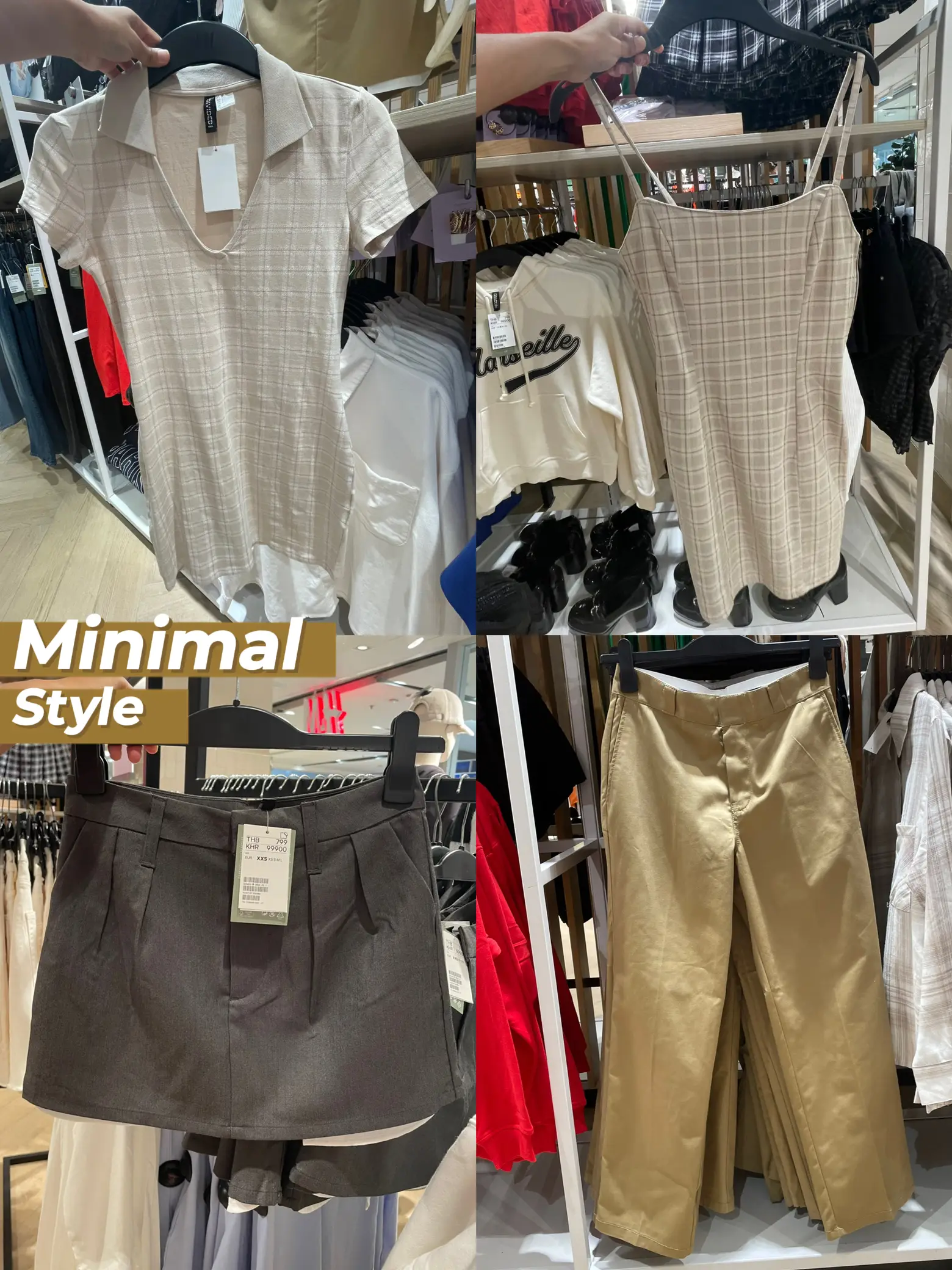 พาชี้เป้า📍 H&M BLACK&WHITE 💖 New collection | แกลเลอรีที่โพสต์โดย fikkyyy | Lemon8