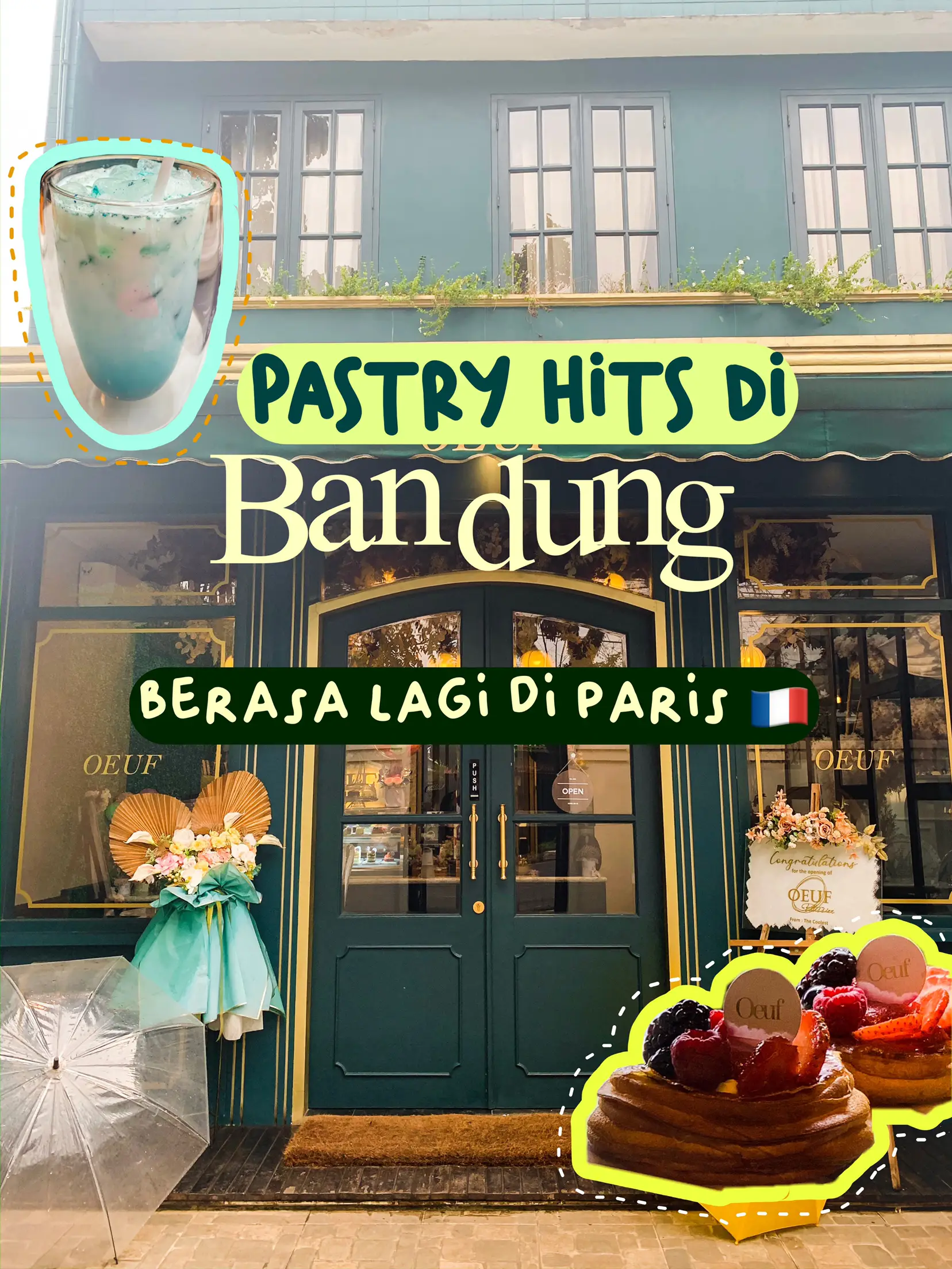 PASTRY ALA PARIS DI BANDUNG 🇫🇷🥐 | Galeri diposting oleh Nadia listiani ...