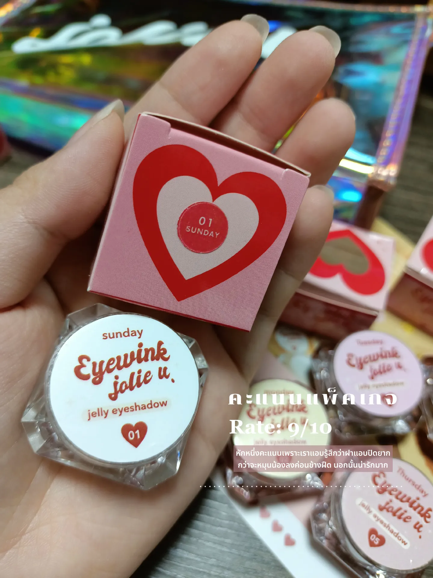 [Review] Eyewink jelly eyeshadow แบรนด์ Jolieu | แกลเลอรีที่โพสต์โดย EVEw.ss | Lemon8