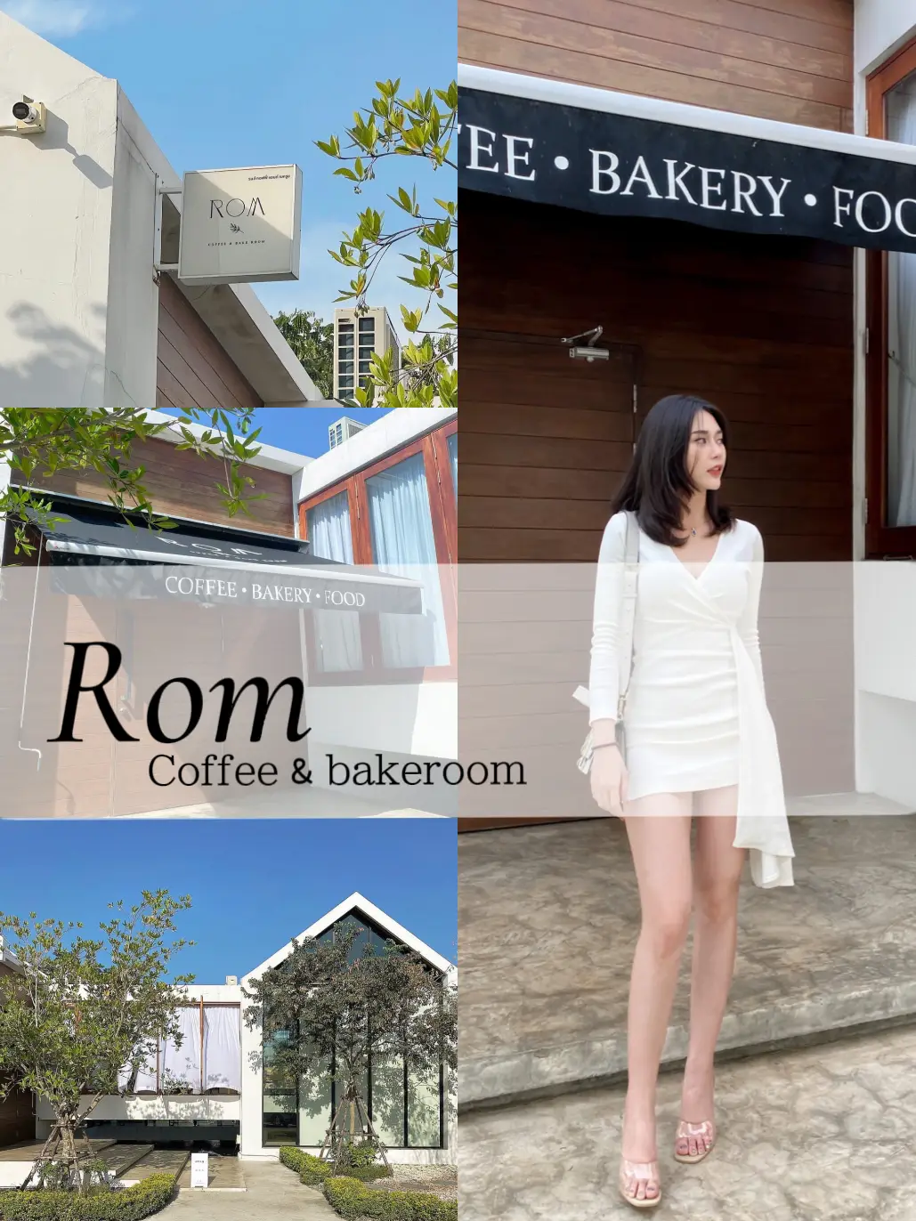 Rom Coffee & bakeroom | แกลเลอรีที่โพสต์โดย NAPHA🌤️ | Lemon8