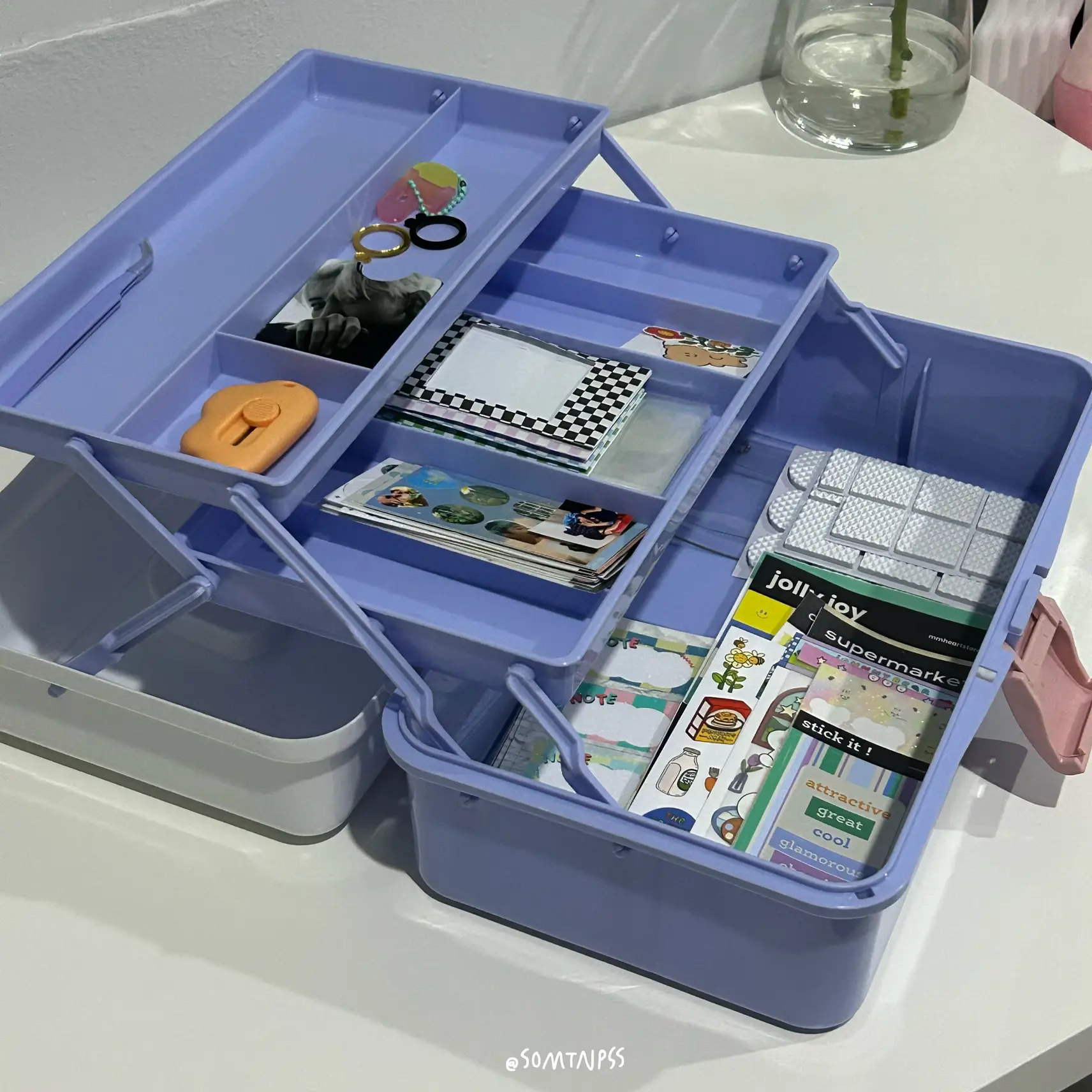 Sticker Box กล่องอเนกประสงค์ 🗃️ | แกลเลอรีที่โพสต์โดย Somtnpss | Lemon8