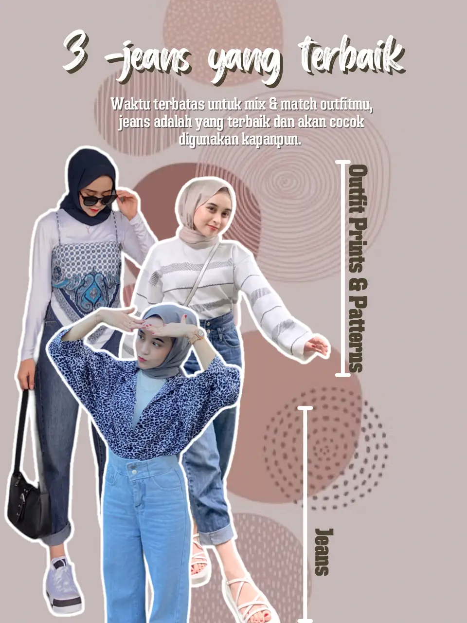 TIPS TAMPIL STUNNING : OUTFIT PRINTS & PATTERN 🌸 | Galeri diposting oleh Daturnay | Lemon8