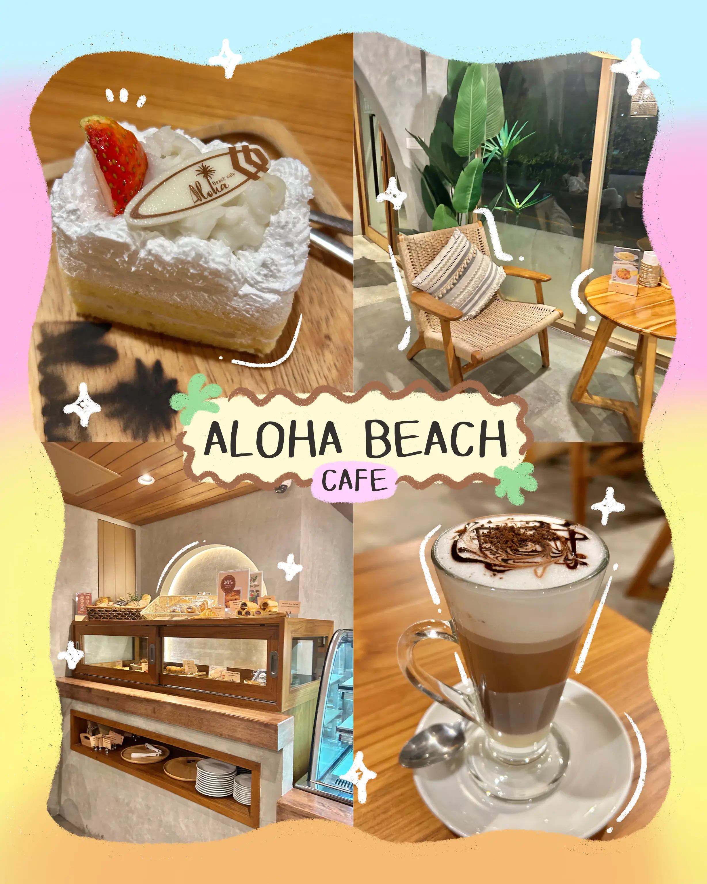 Aloha Beach Cafe คาเฟ่ใหม่ ฟิลบาหลี ริมชายหาดบางแสน 🏝 | แกลเลอรีที่ ...