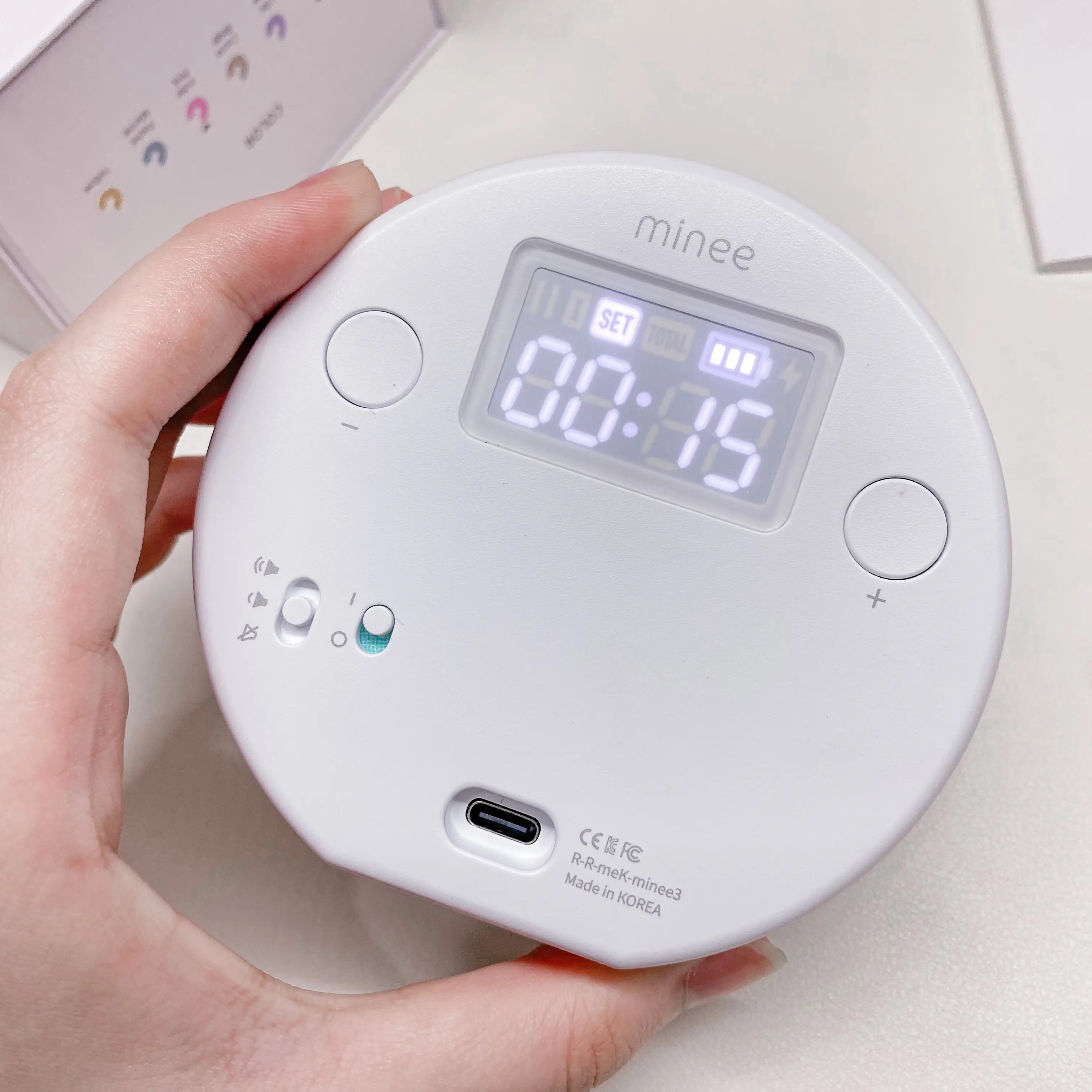 นาฬิกาจับเวลาแบบเกาหลี minee 3 💓 | แกลเลอรีที่โพสต์โดย Nonnydotcom | Lemon8