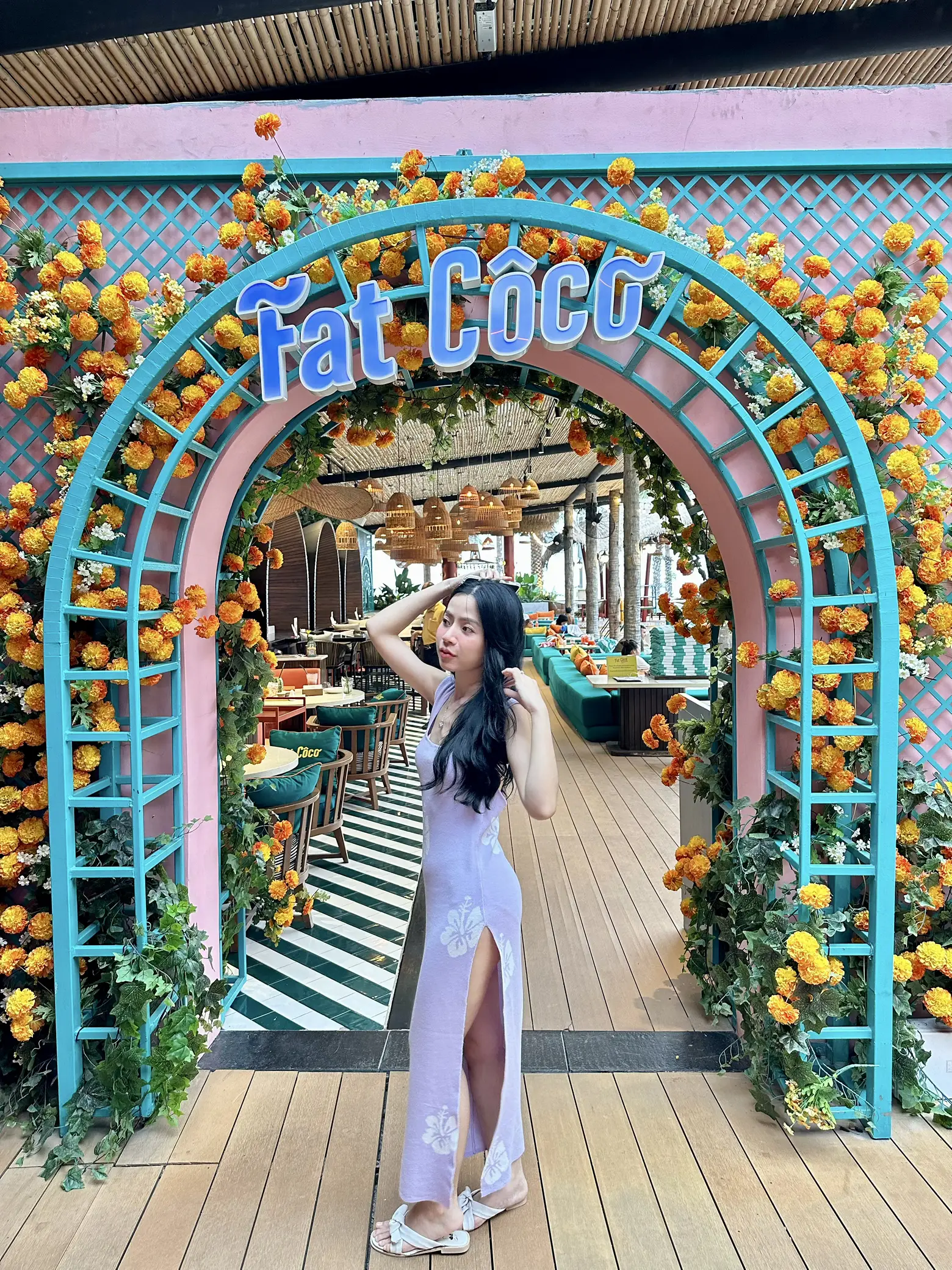 🌈รีวิวร้านริมหาดพัทยา อาหารดีชมวิวพระอาทิตย์ตกที่ Fat Coco🧡 | แกลเลอรีที่โพสต์โดย Gatjangg | Lemon8