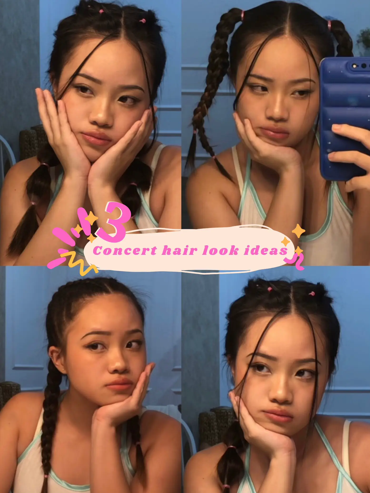 3 CATCHY HAIR LOOKS TUTORIAL 🫶🏻 | Video dipublikasikan oleh Itsaudrey ...