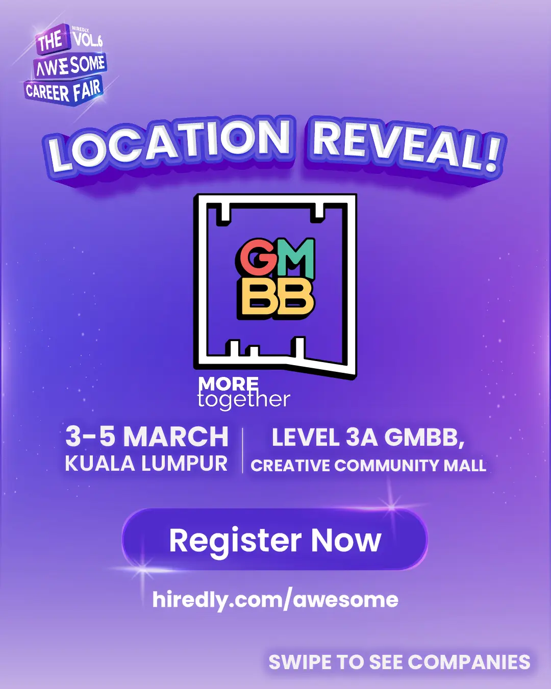 The Awesome Career Fair - LOCATION REVEAL | Galeri disiarkan oleh ...