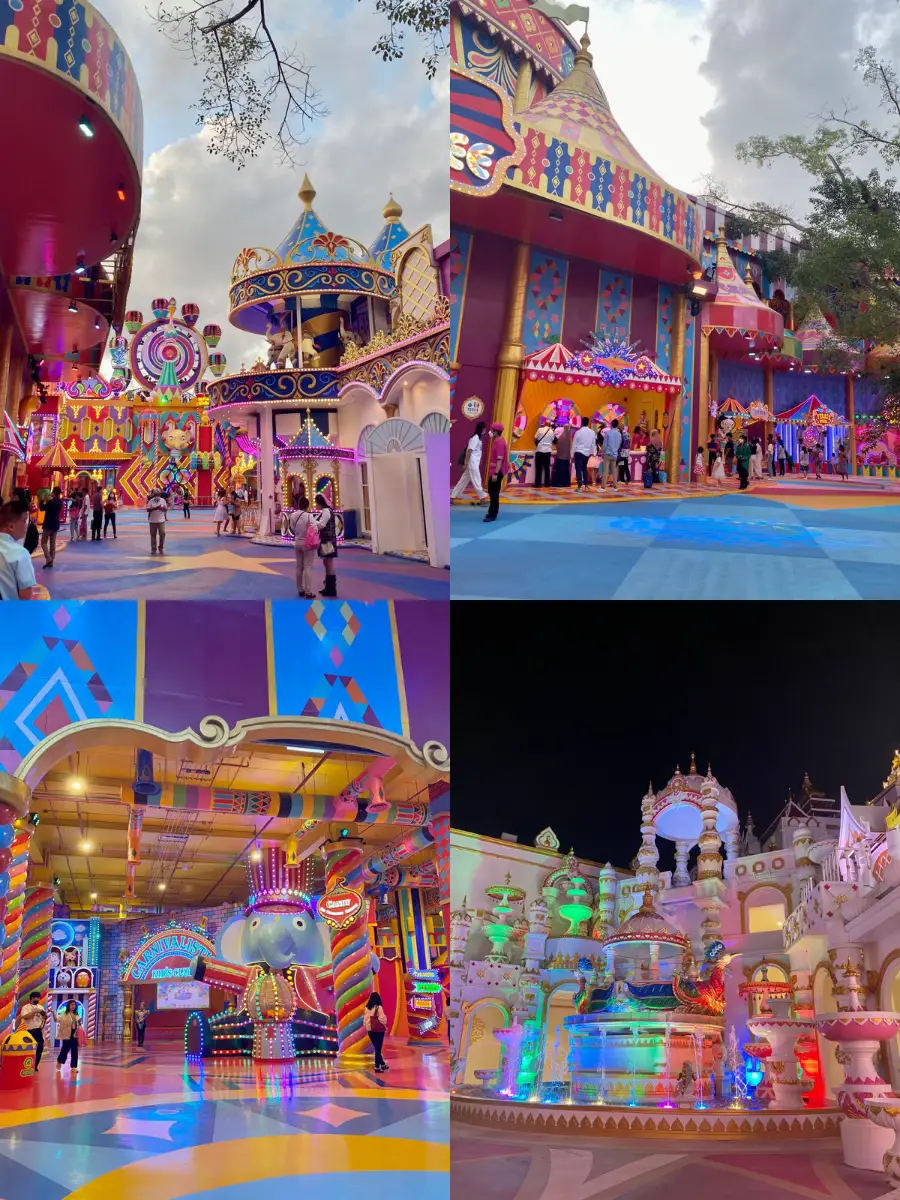 งานเปิด Carnival Magic เมืองไฟ 40 ล้านดวง!🎆 | แกลเลอรีที่โพสต์โดย ployphanr | Lemon8