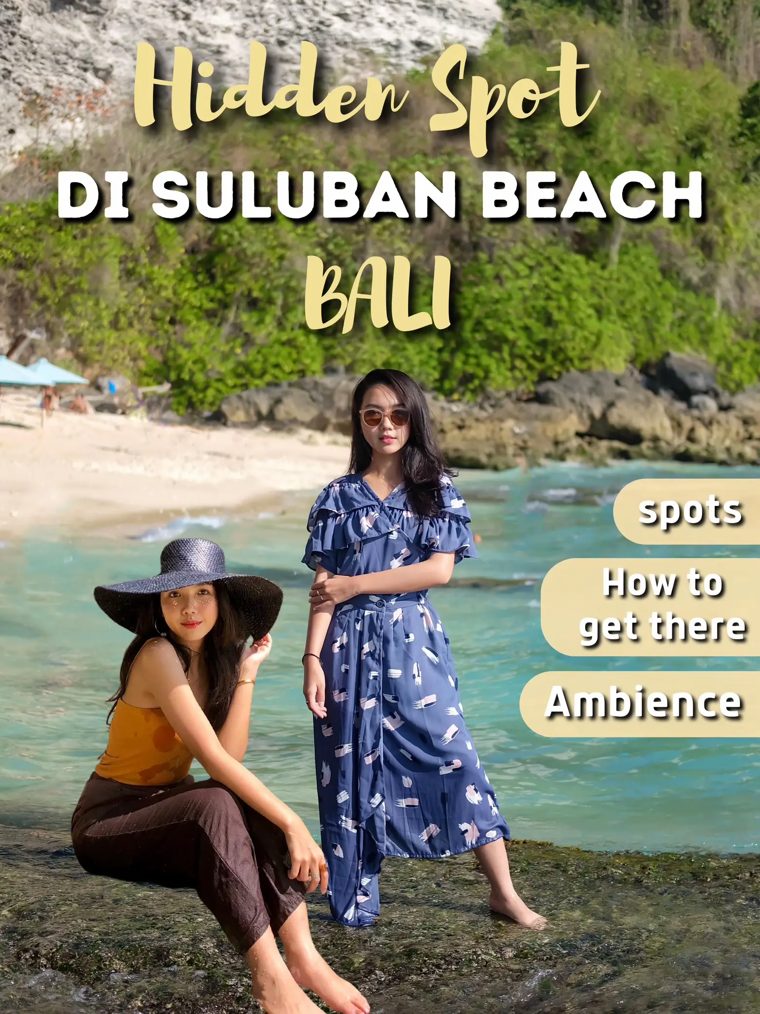 Hidden Spot di Suluban Beach, Bali! 🌊🌊 | Galeri diposting oleh Nanda Gia | Lemon8