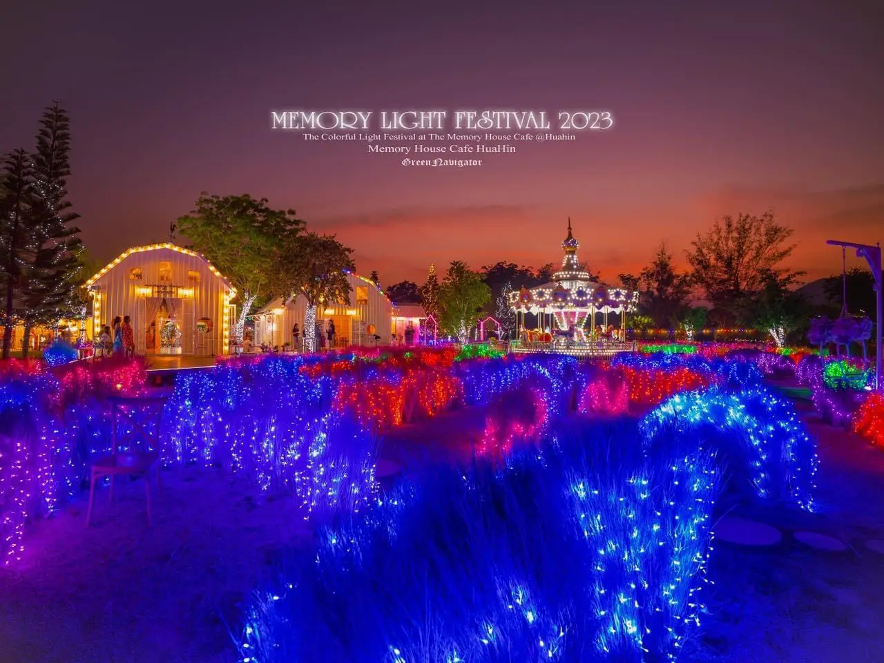 งานไฟแห่งปี Memory Light Festival 2023 | แกลเลอรีที่โพสต์โดย GreenNavigator | Lemon8
