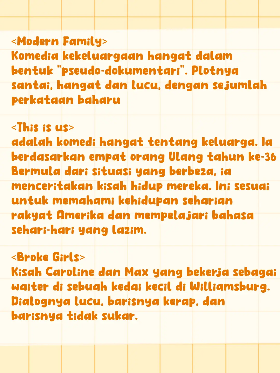 12 drama TV Amerika yang awak mesti tonton | Galeri disiarkan oleh Monica | Lemon8