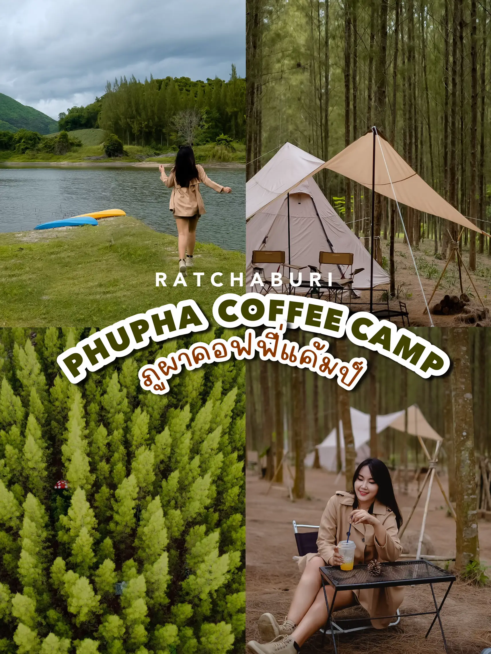 คาเฟ่กลางป่าสน 🏕🌲🌲 | แกลเลอรีที่โพสต์โดย Dance’s Day off | Lemon8