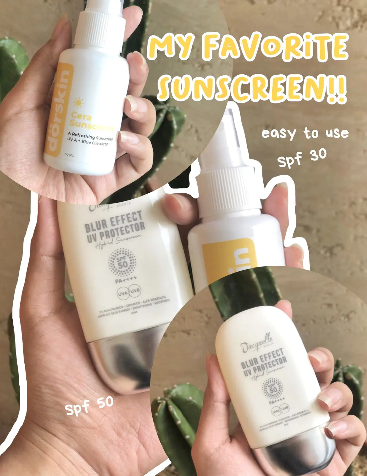 Rekomendasi Sunscreen | แกลเลอรีที่โพสต์โดย putii | Lemon8