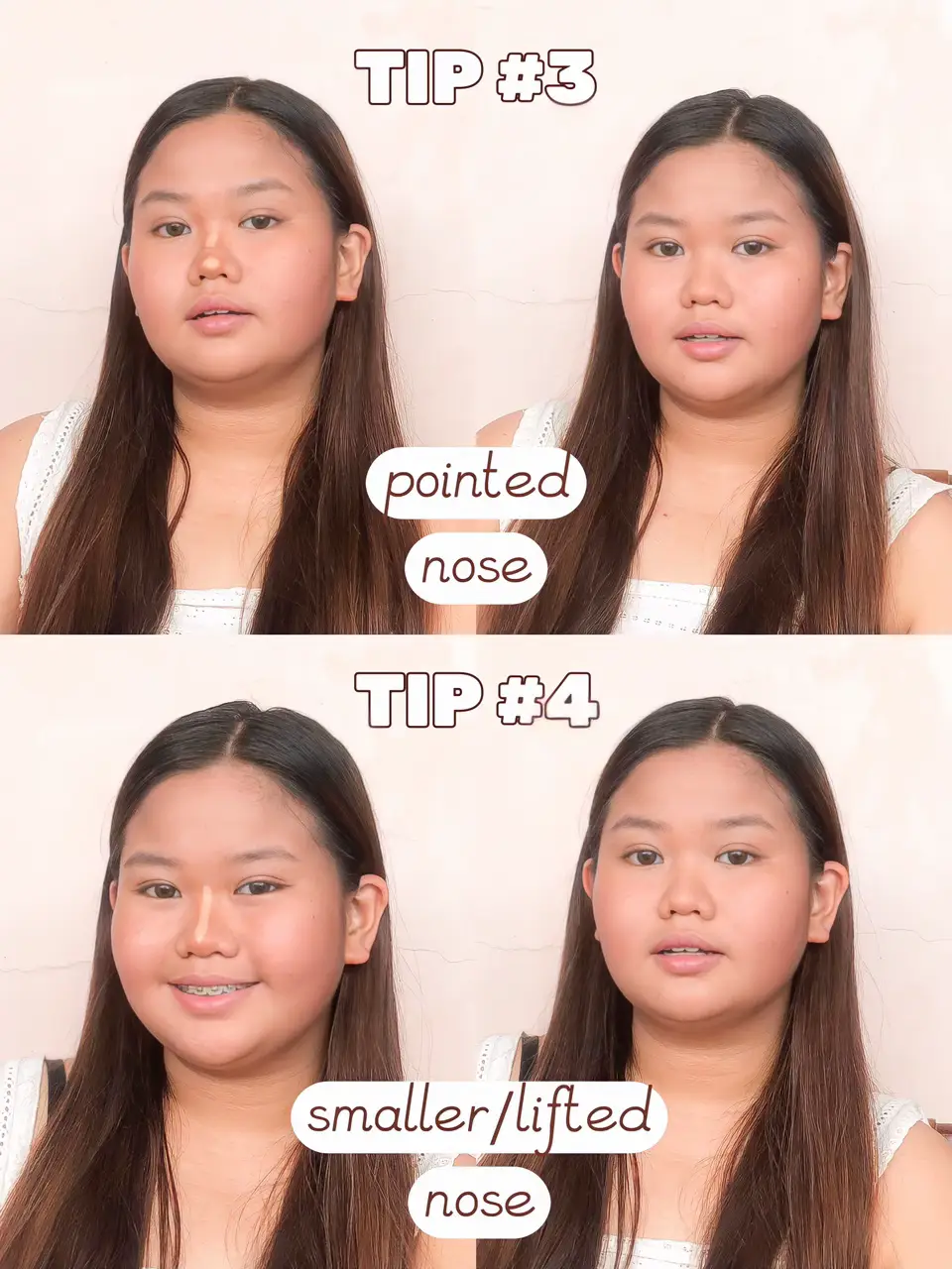 THE POWER OF NOSE CONTOUR 👃👀😱 | Gallery posted by kyla ☻ | Lemon8