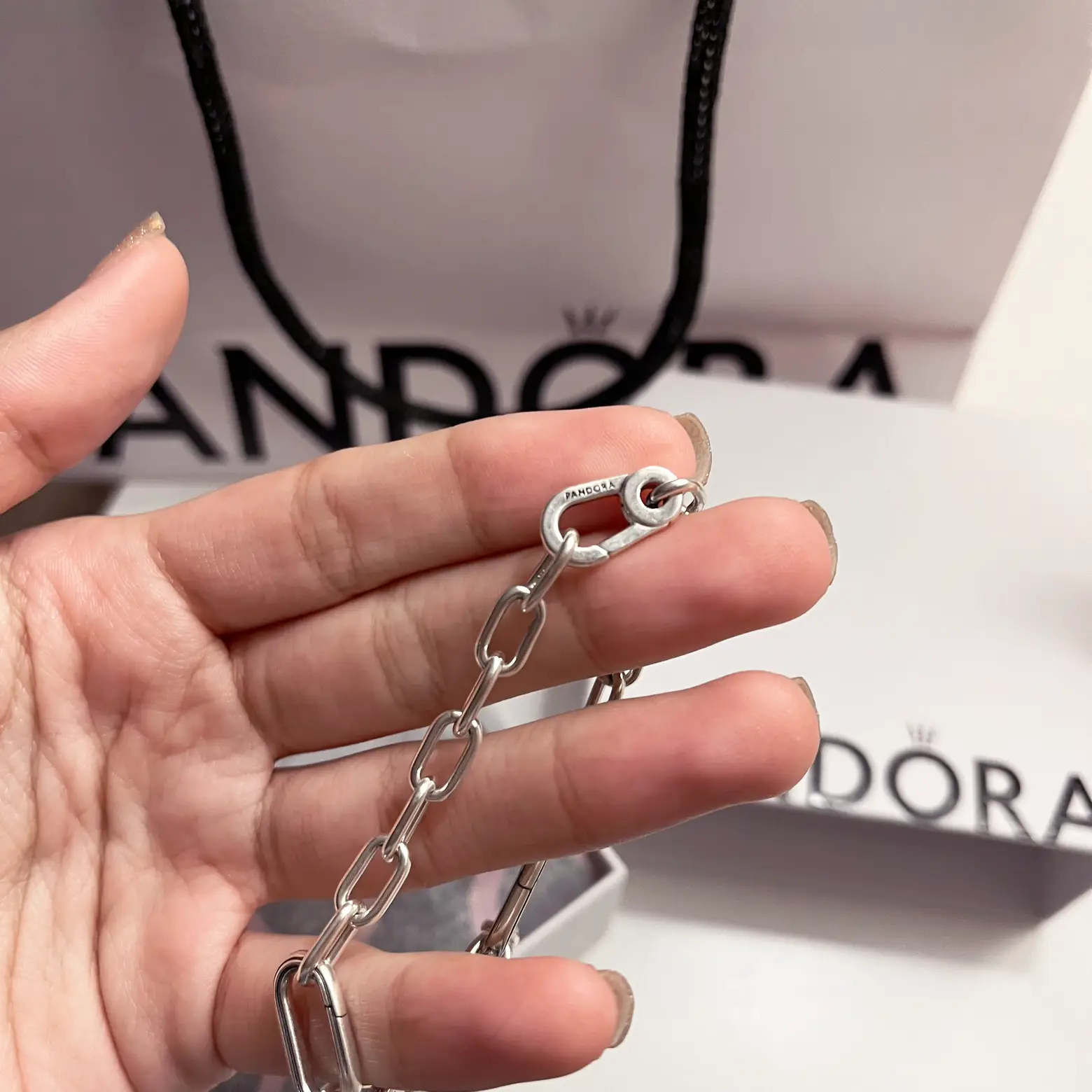 Pandora Me Silver Sterling silver link bracelet | แกลเลอรีที่โพสต์โดย ...