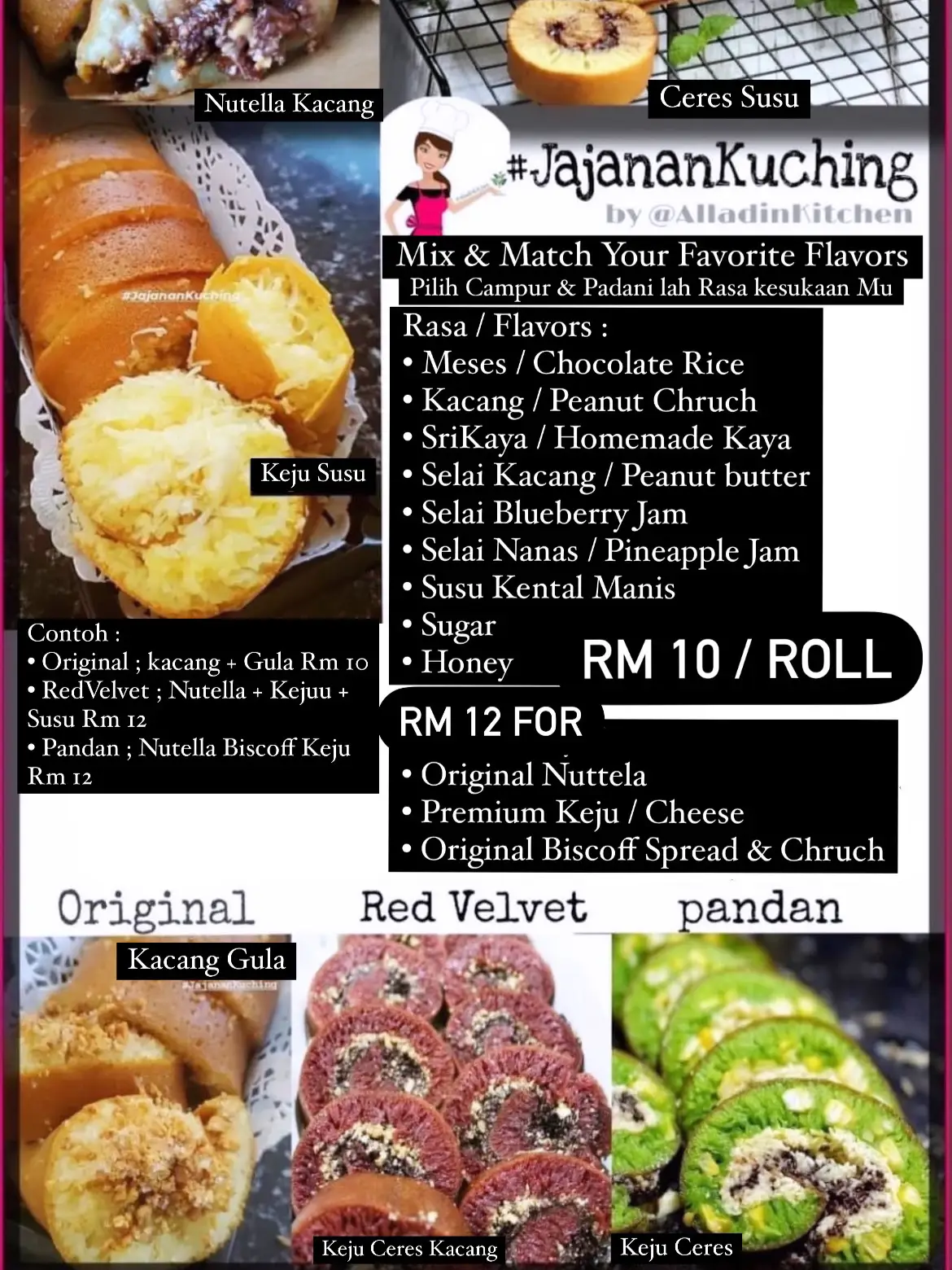 Martabak Manis / Apam Balik Gulung | Galeri disiarkan oleh DinDaz | Lemon8