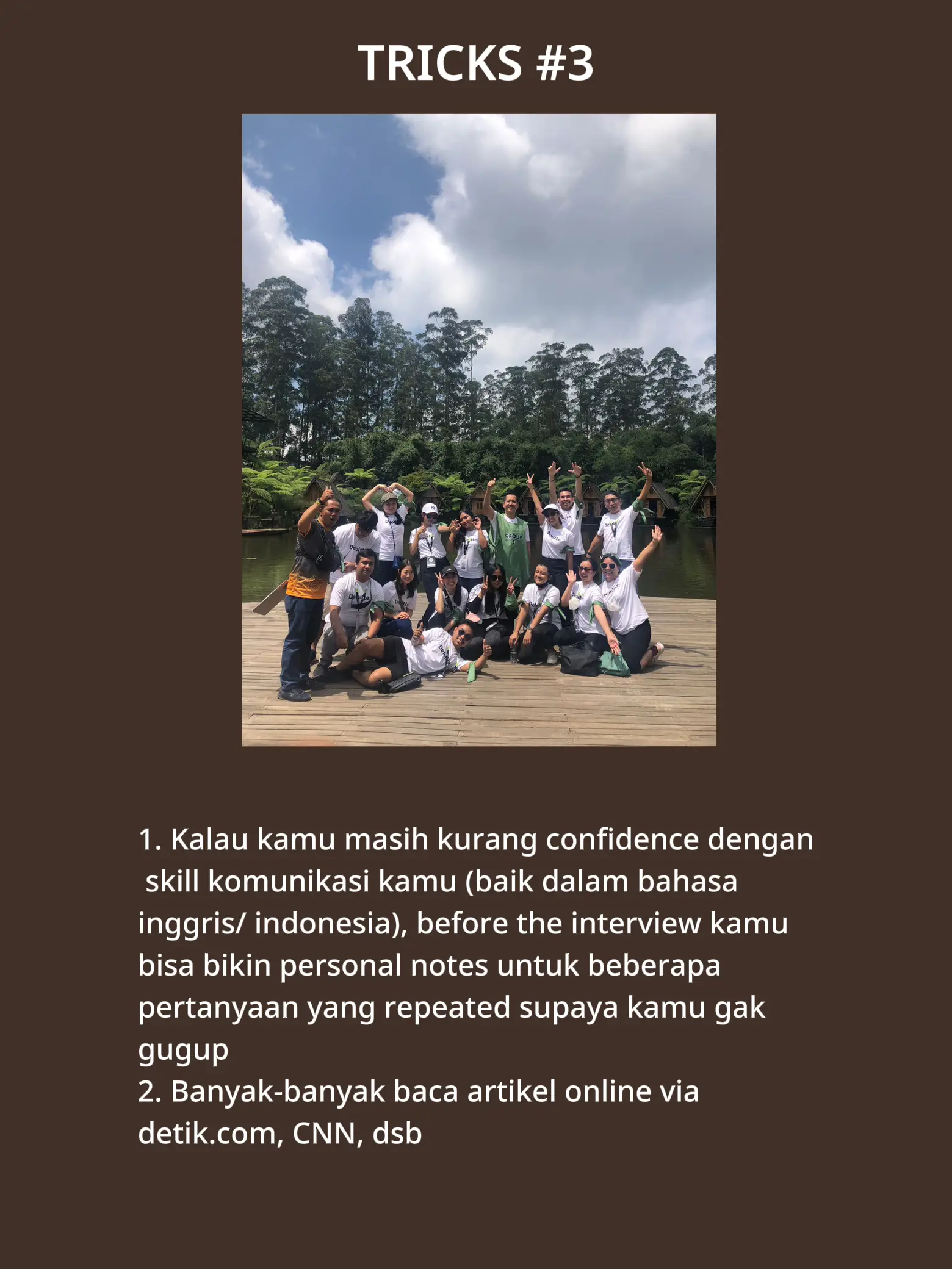 Tips & tricks cara jadi konsultan di Deloitte! | Galeri diposting oleh melfianaputri | Lemon8