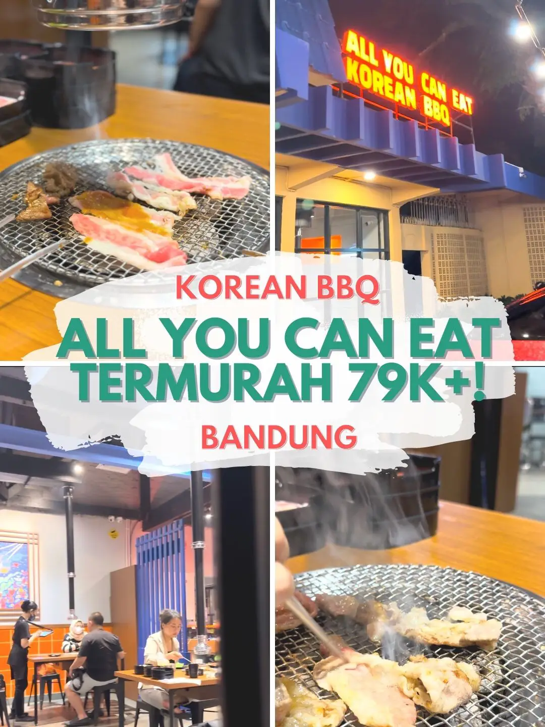 All You Can Eat Termurah di Bandung Korean BBQ | Video dipublikasikan oleh PeachellaTravel | Lemon8