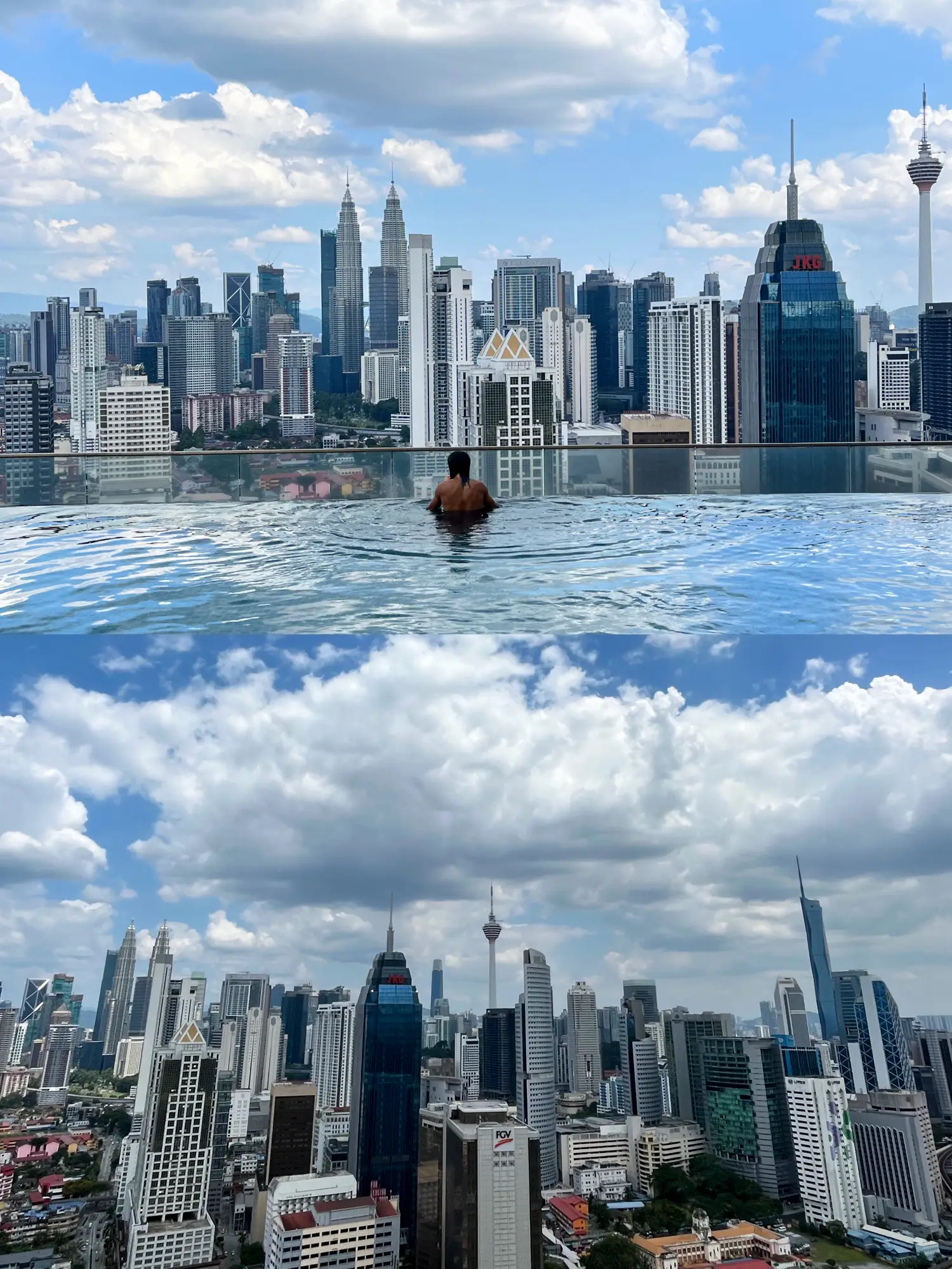 Rooftop cafe with KL view 🕊️ | Fly Me To KL | Galeri disiarkan oleh J ...