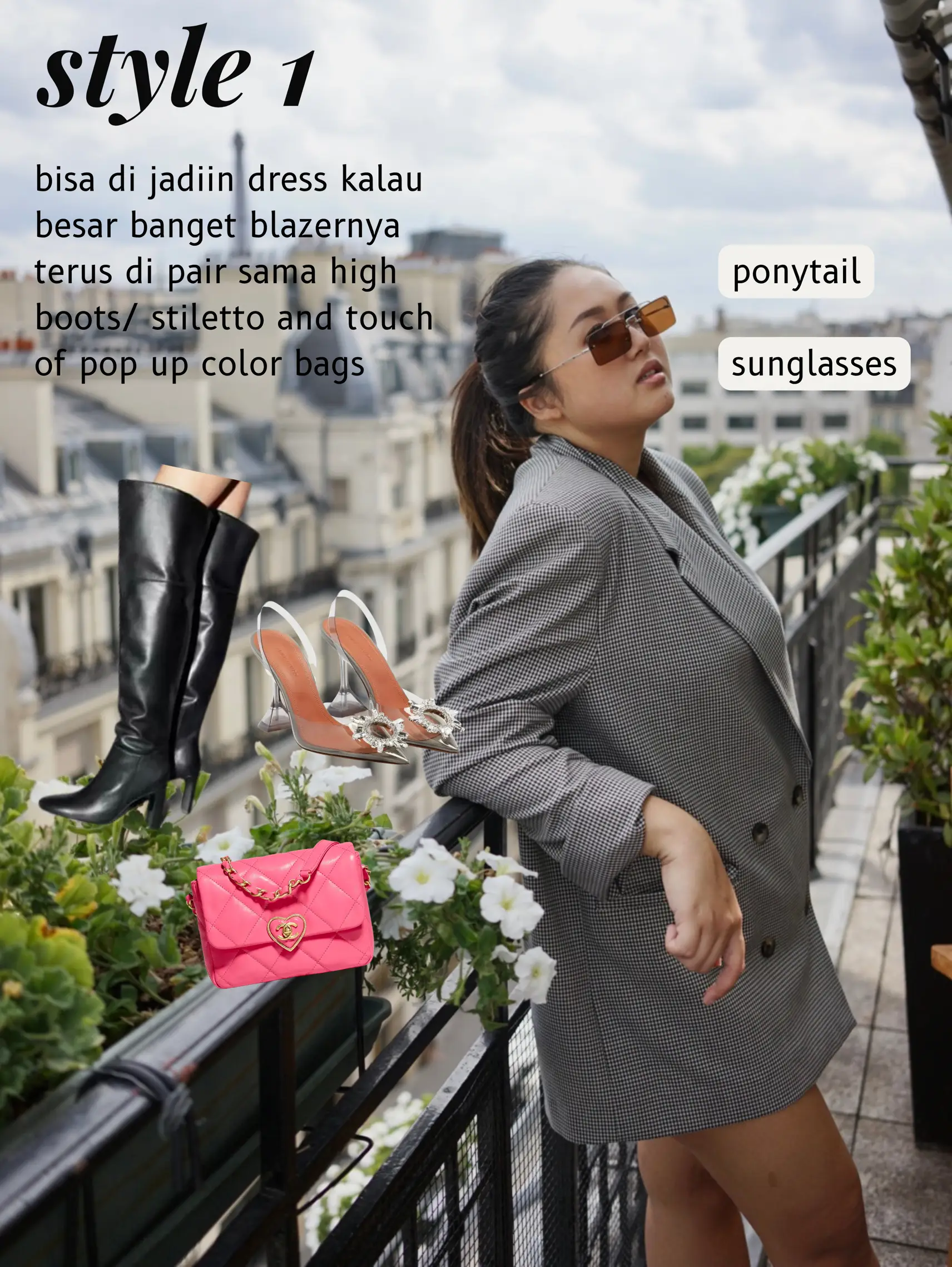 MIX AND MATCH OVERSIZED BLAZER‼️ [fashion tips] | Galeri diposting oleh Salsacaila | Lemon8