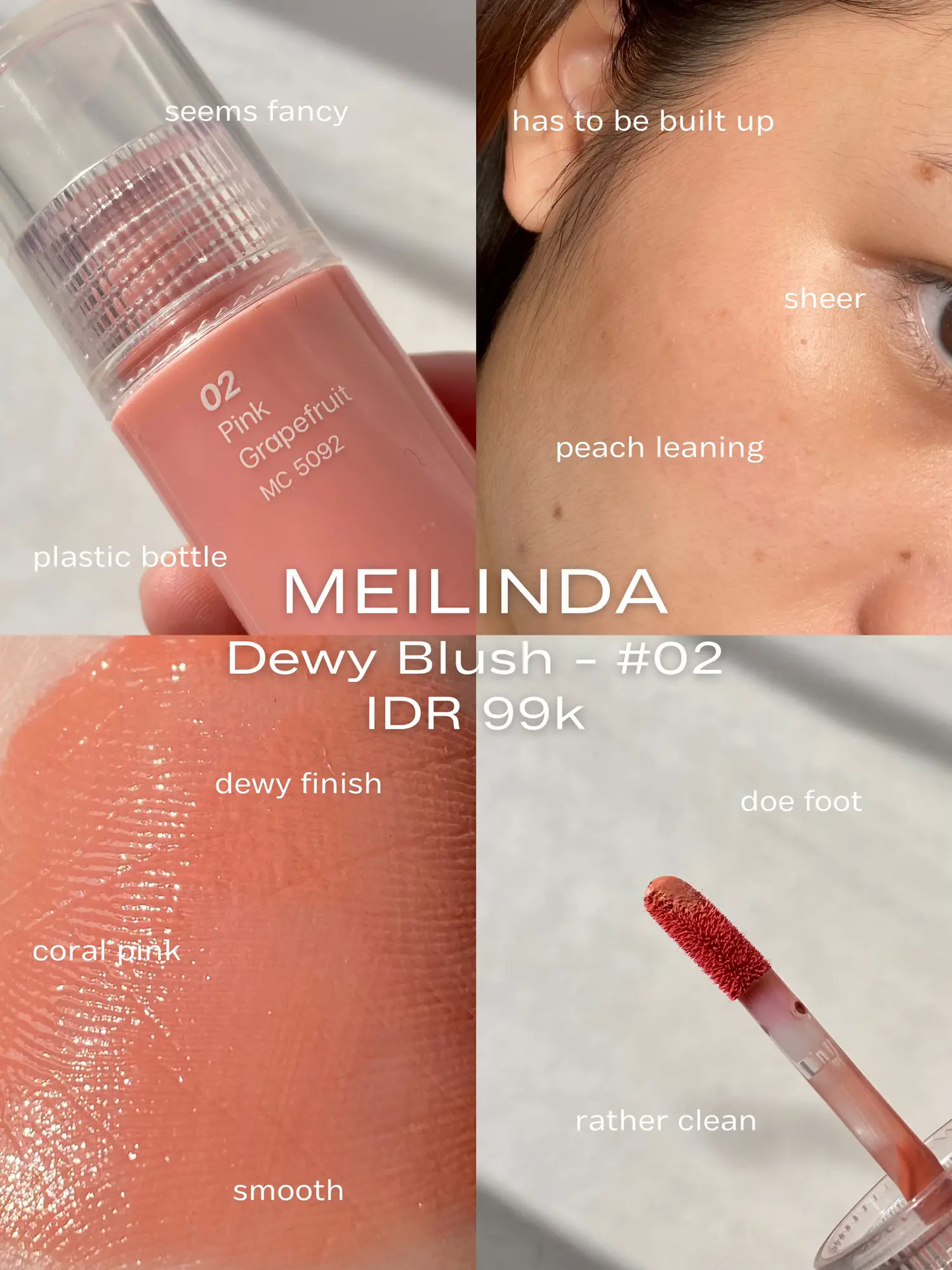 Rating Liquid Blushku: Ada 1 yg Semua Harus Punya! | Galeri diposting oleh Elliana Freya | Lemon8