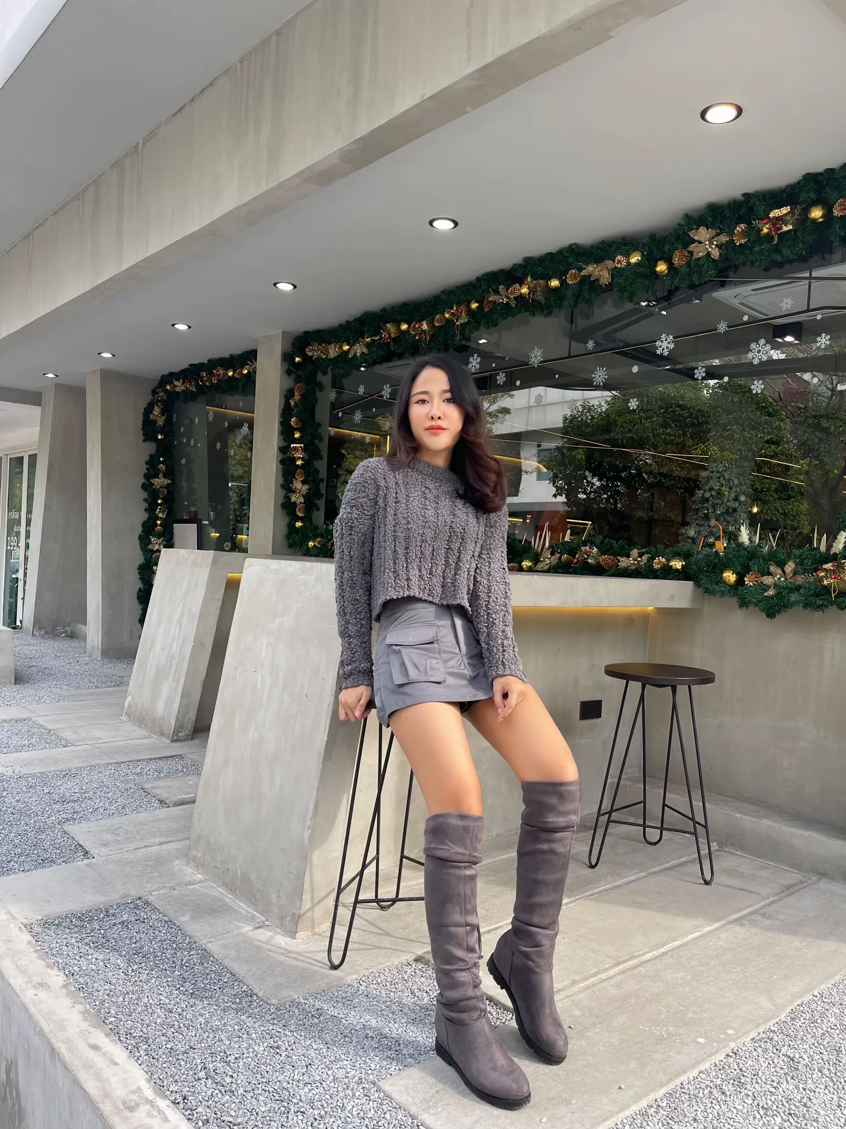 OOTD | Grey outfit แต่งตัวคุมโทนสีเทา | แกลเลอรีที่โพสต์โดย taririsss ☀ ...