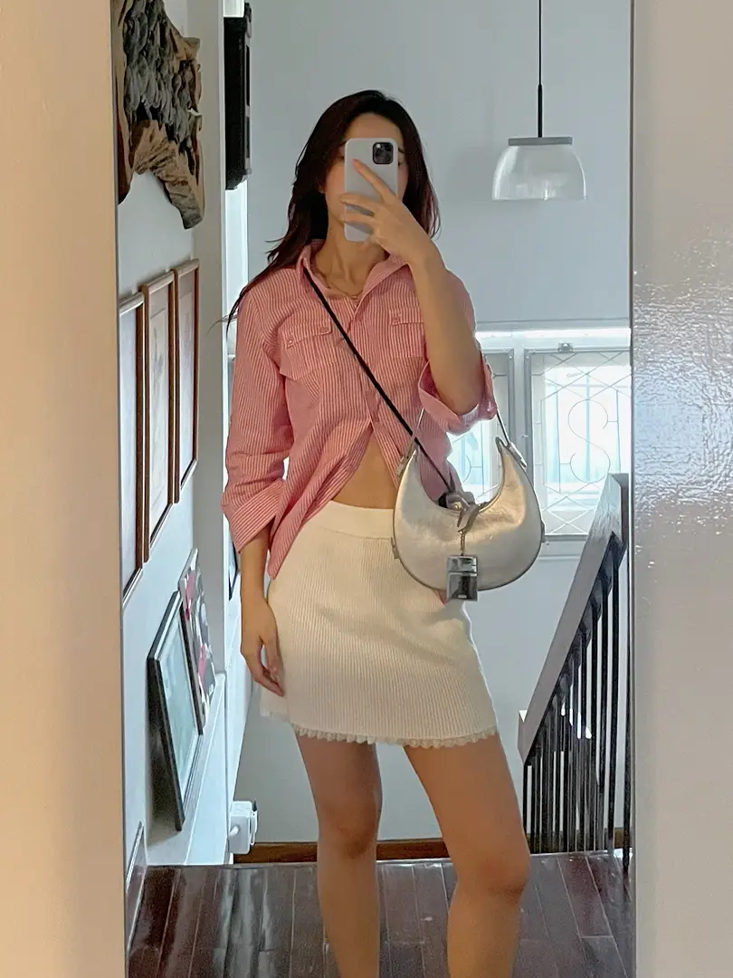 Easy Pink Weekend OOTD แมชชุดสีชมพูง่ายๆสำหรับวันหยุด🩷💗 | แกลเลอรีที่ ...