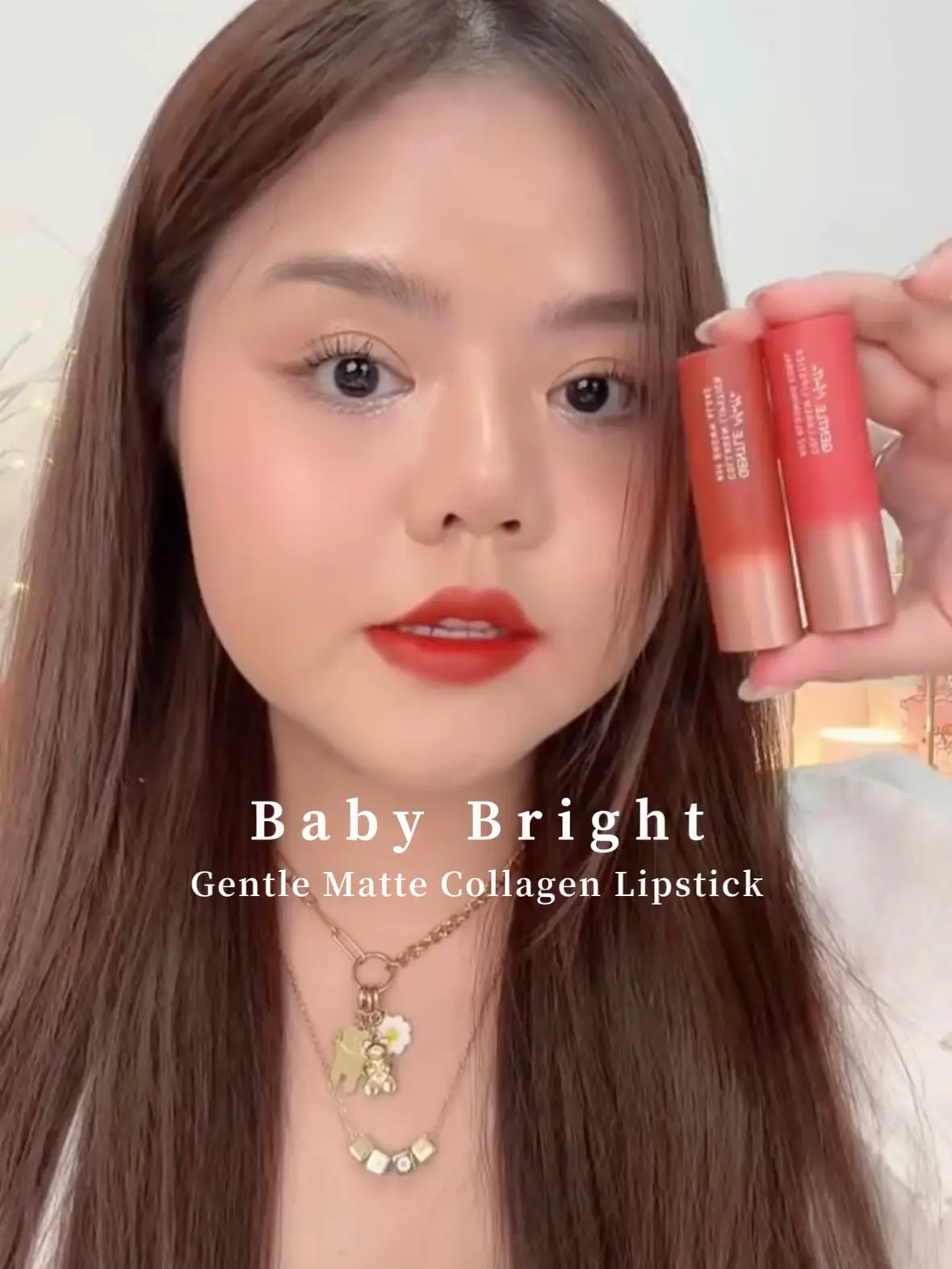 💖 ️‍🔥 ลิป Baby Bright Gentle Matte สองสี | วิดีโอที่เผยแพร่โดย Kaew ...