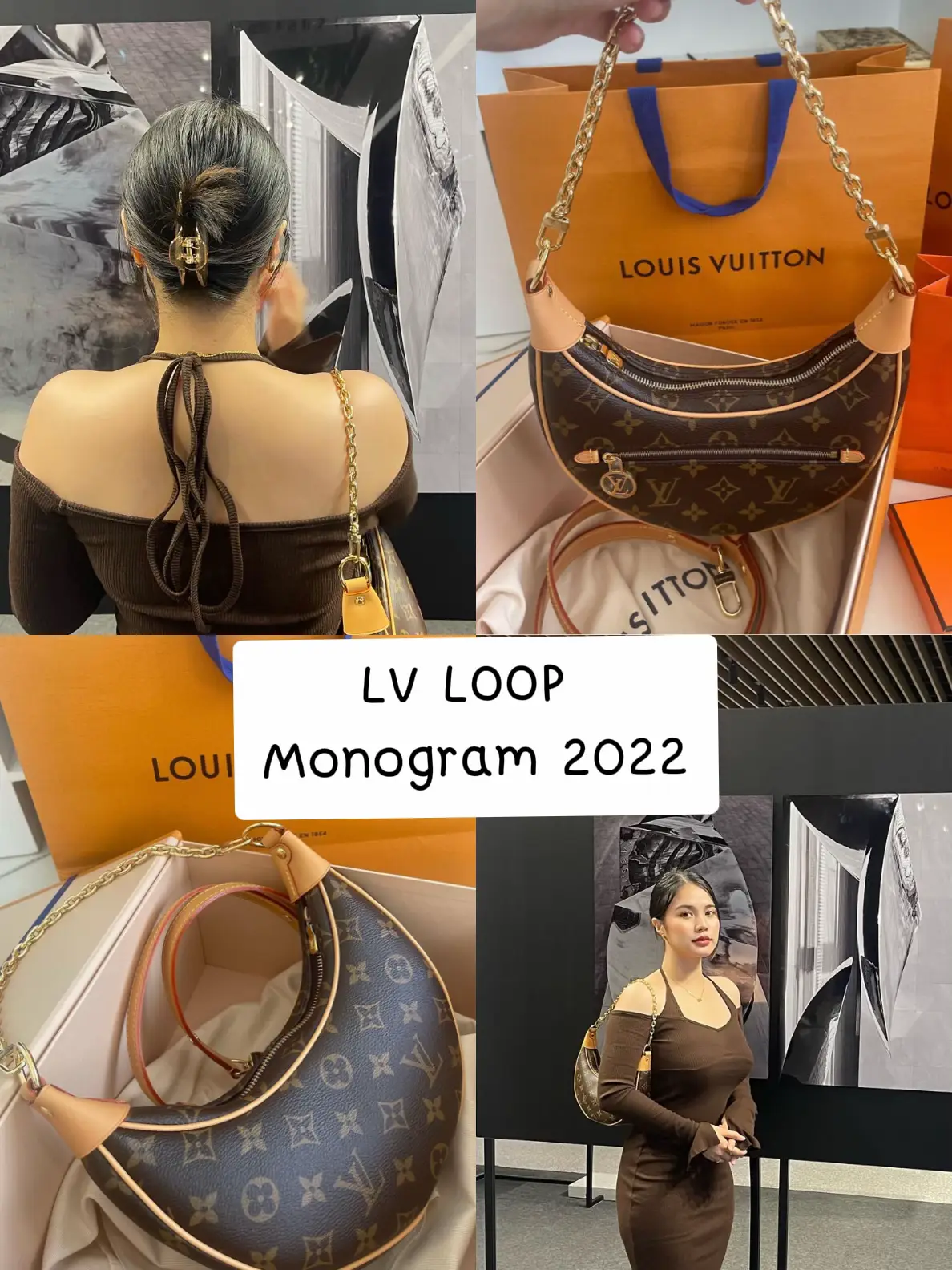 LV LOOP 2022 iconic bag 🌷 | แกลเลอรีที่โพสต์โดย Anacha.mareview | Lemon8