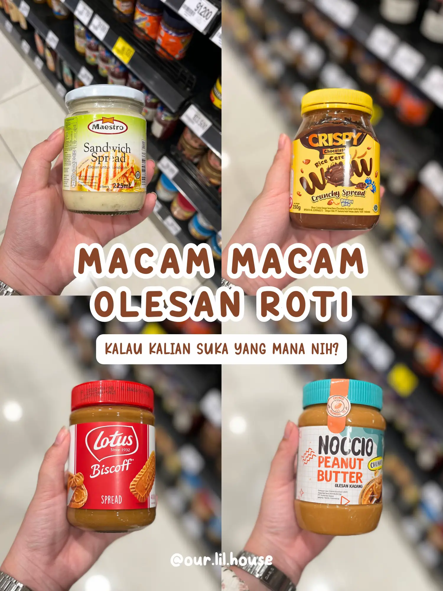 MACAM-MACAM OLESAN ROTI 🍞🥖 | แกลเลอรีที่โพสต์โดย our.lil.house | Lemon8