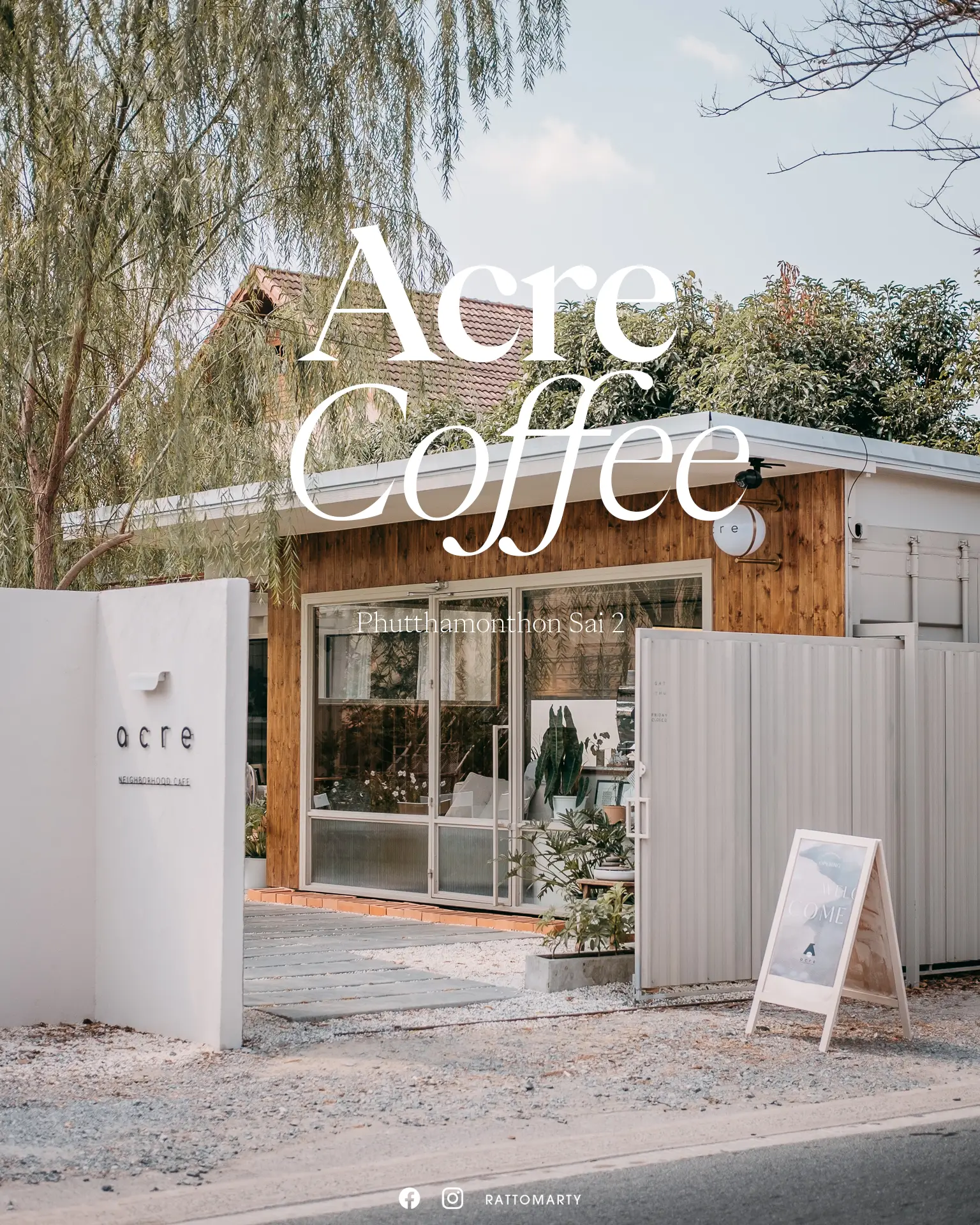 Acre (A-Ker) Shady Atmosphere Cafe Buddha Neighborhood Line 2 | Gallery ...