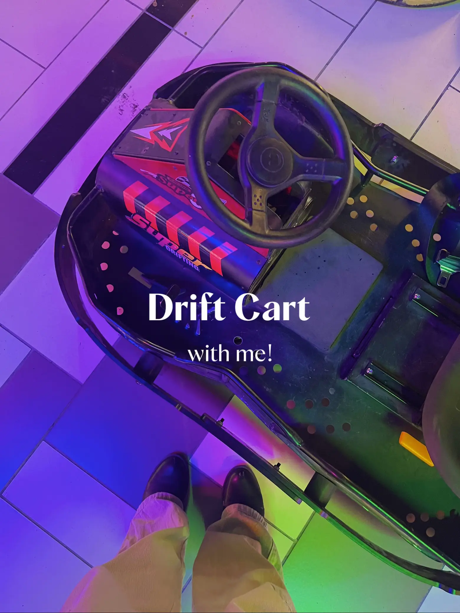 Trying out Drift Cart for the first time! 🏎️⚡️ | Video diterbitkan oleh ...