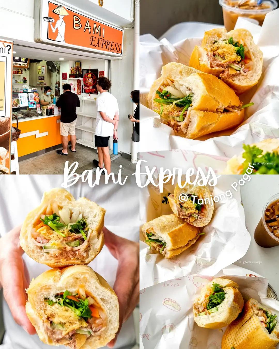 Legit Banh Mi w Freshly Baked Baguette for