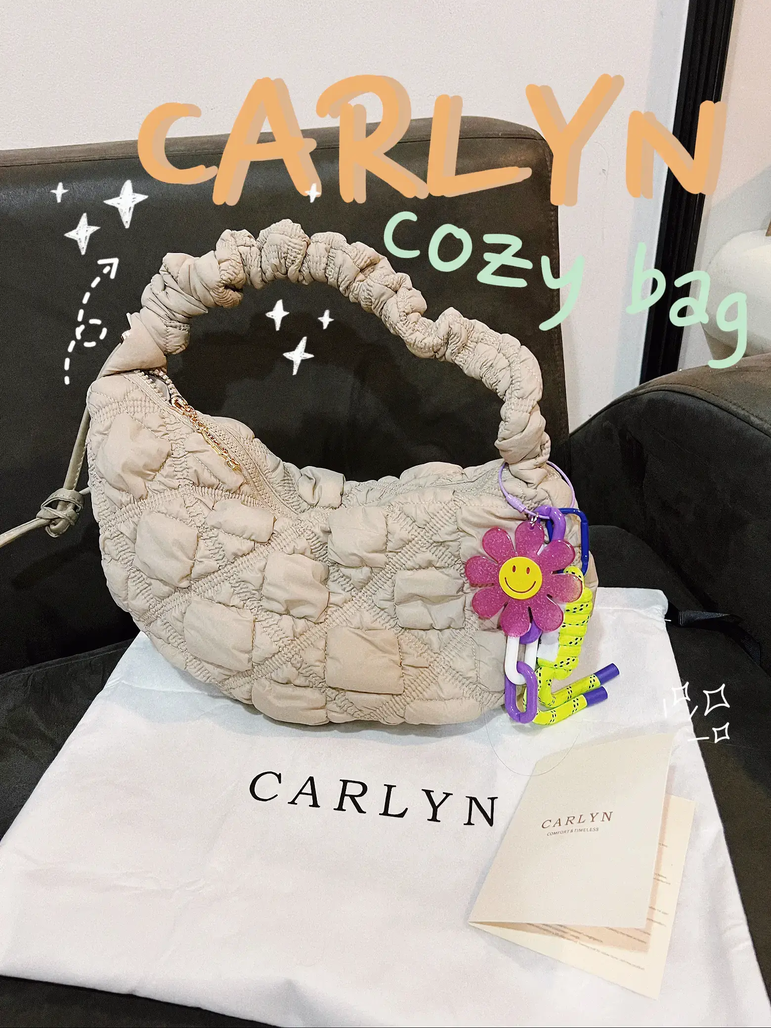รีวิว Carlyn Cozy Bag - EP.3 💗 | แกลเลอรีที่โพสต์โดย nanan | Lemon8